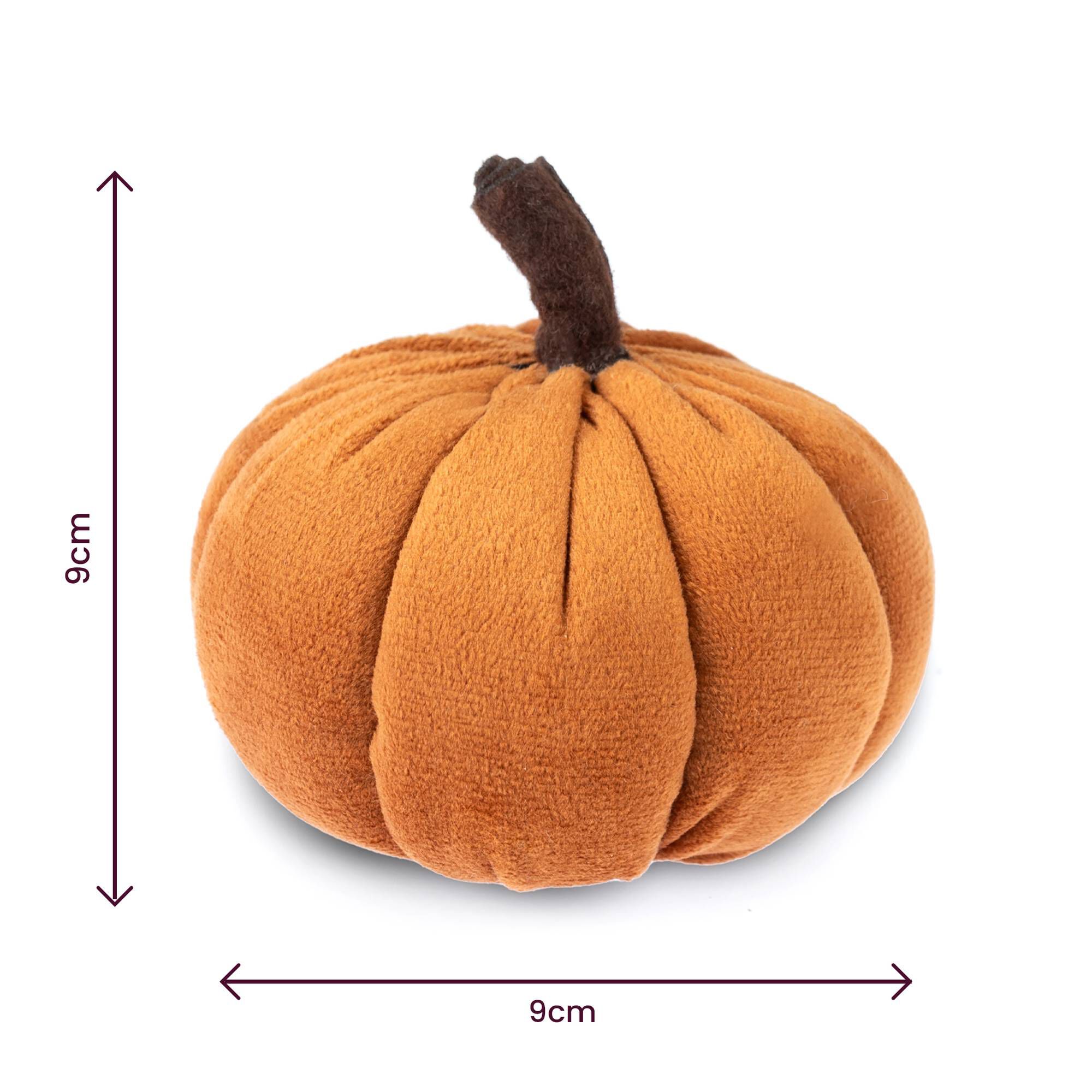 Rust Plush Pumpkin 9cm | Hobbycraft