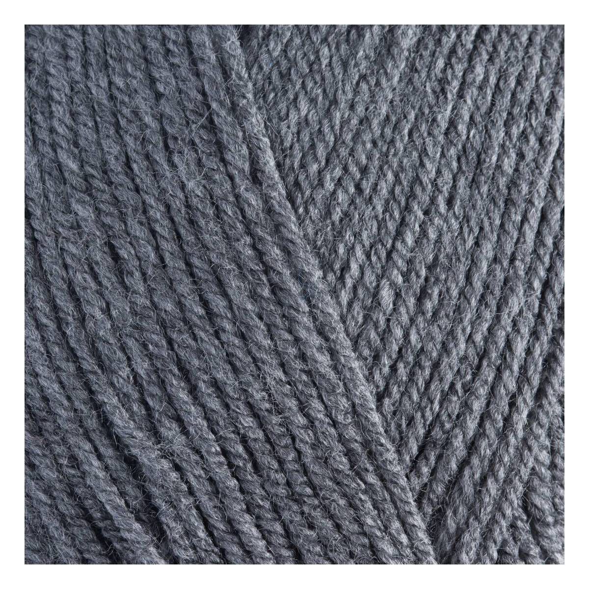 Women's Institute Grey Premium Acrylic Yarn 100g | Hobbycraft