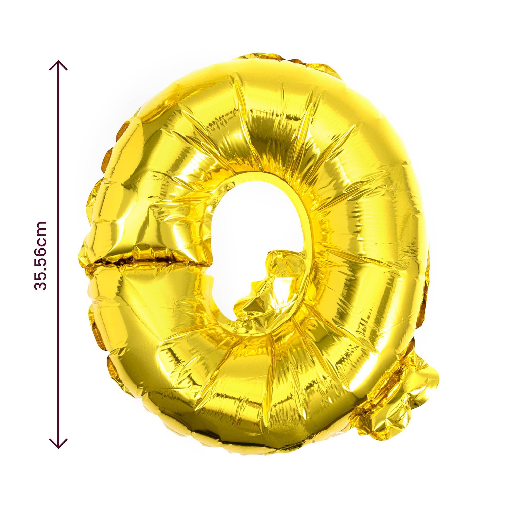 Gold Foil Letter Q Balloon | Hobbycraft
