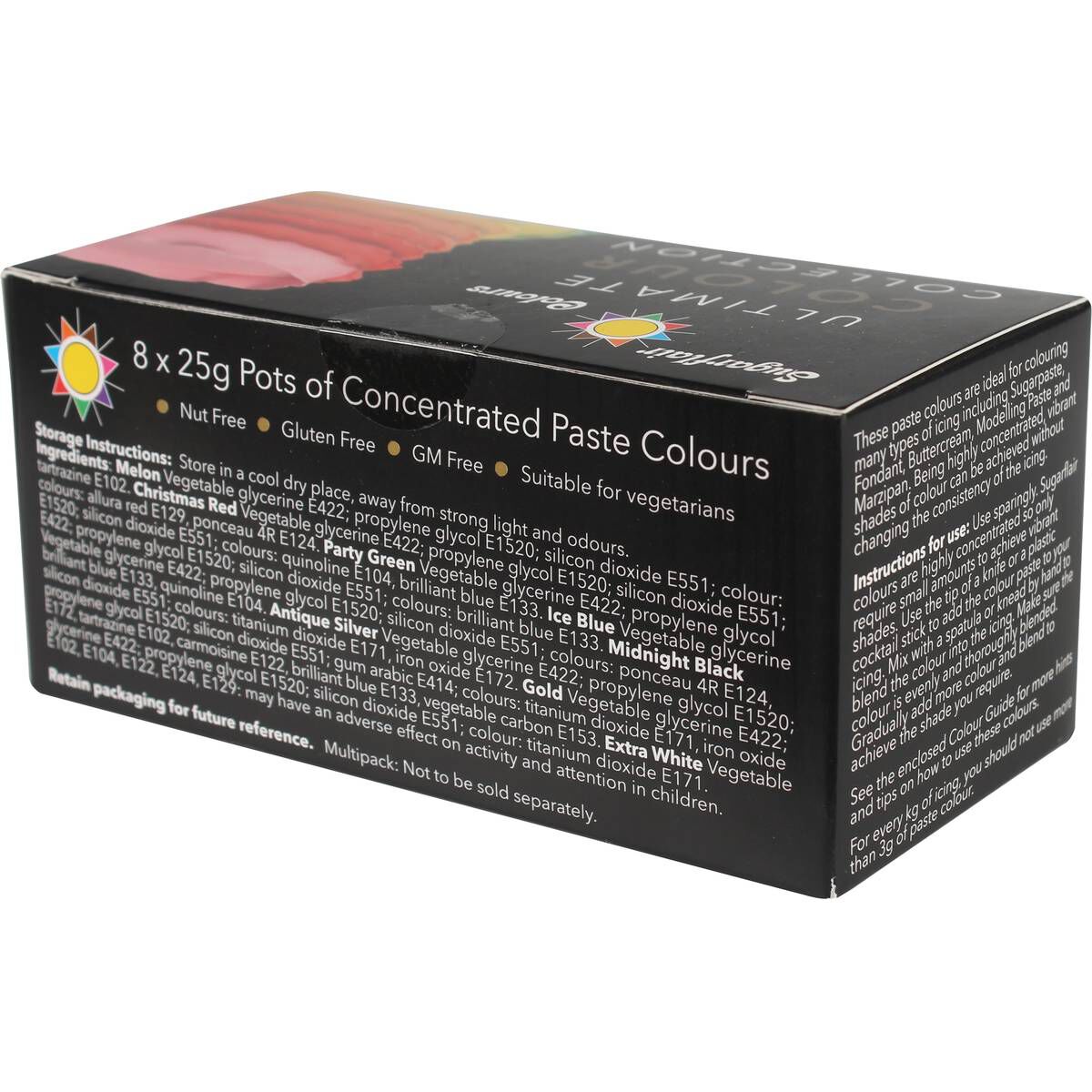 Sugarflair Colour Paste Ultimate Collection 8 Pack | Hobbycraft