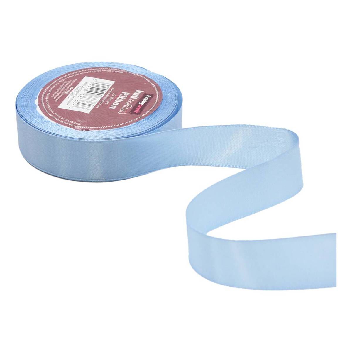 Bluebird Satin Ribbon 20mm x 15m | Hobbycraft
