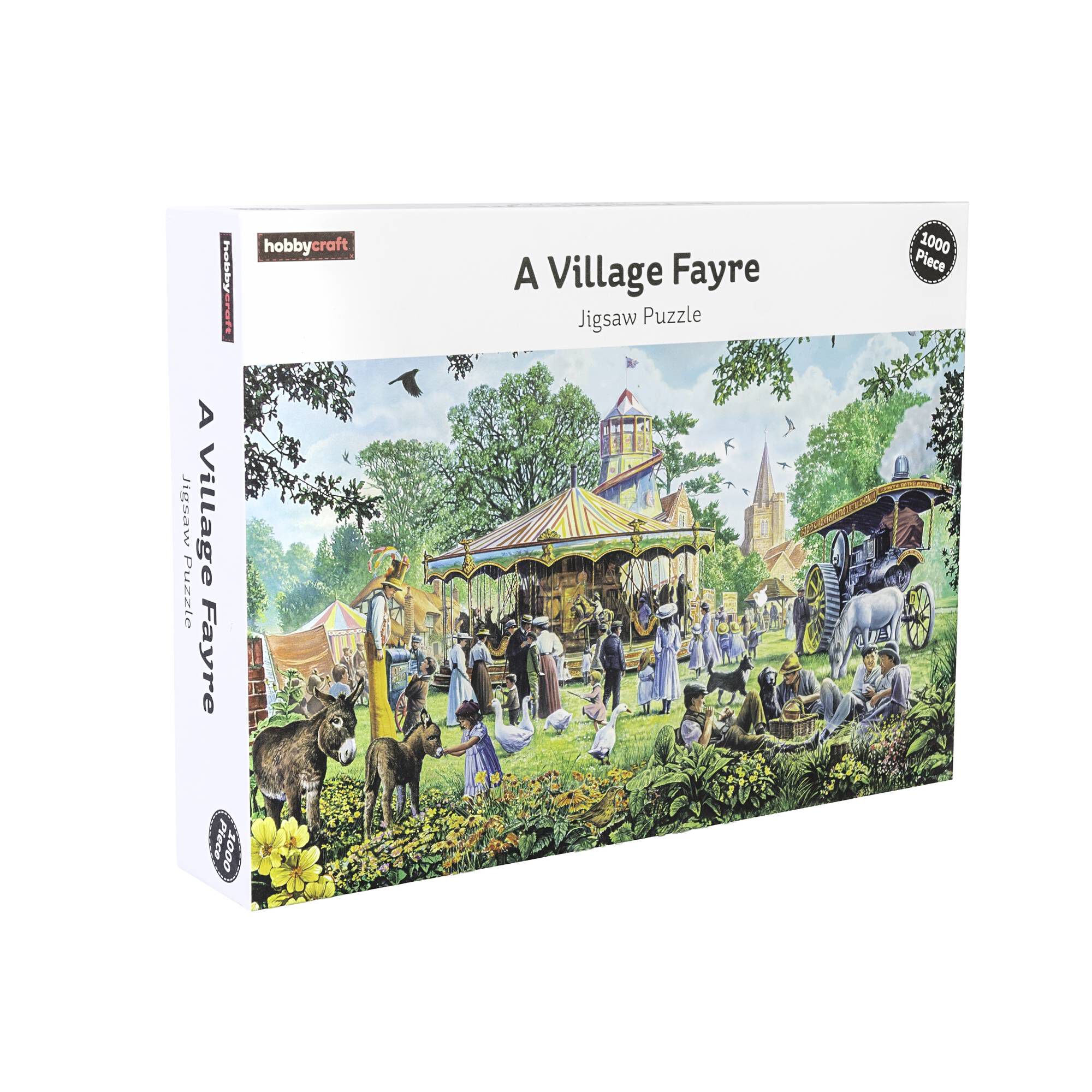 Village Fayre Jigsaw Puzzle 1000 Pieces | Hobbycraft