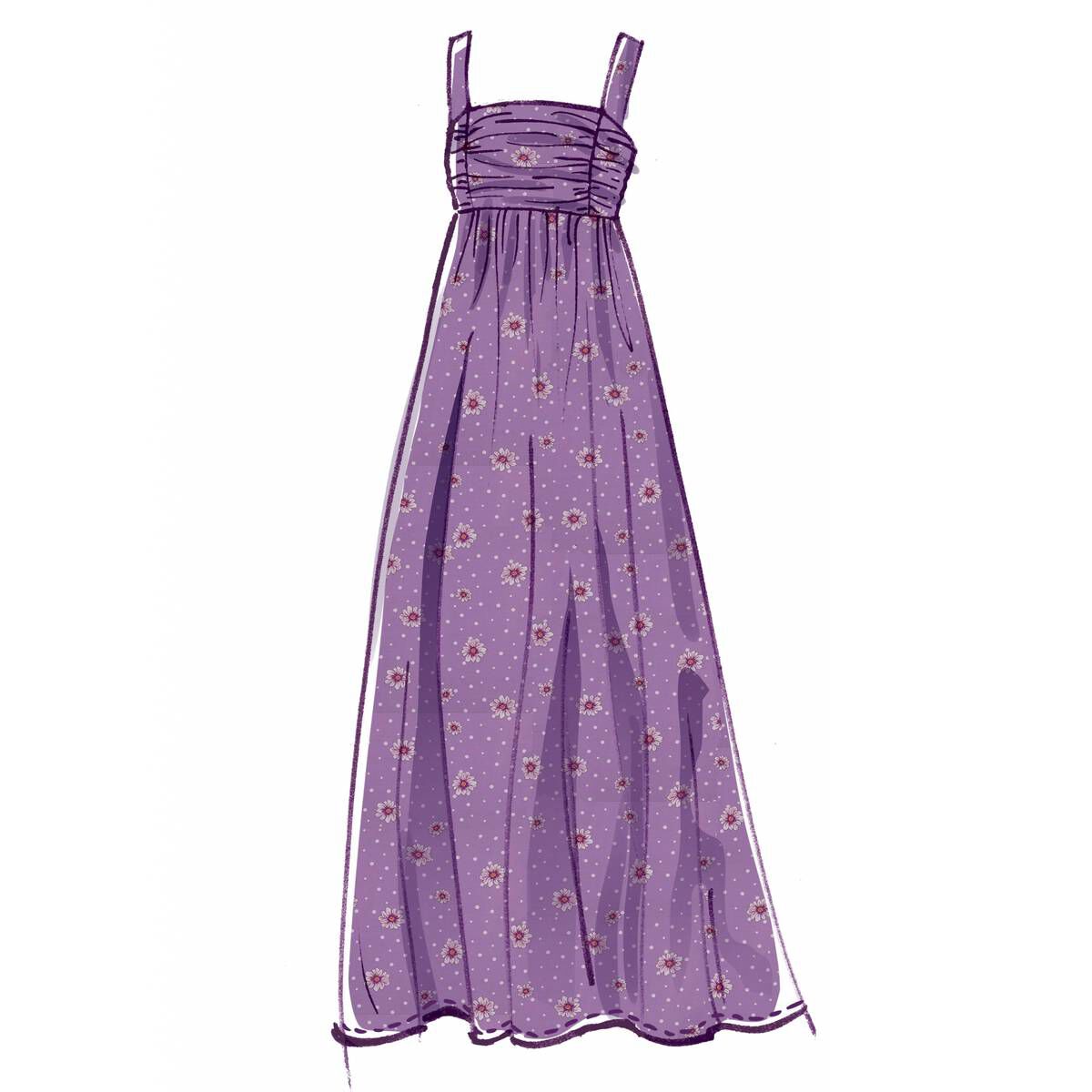 McCall’s Raven Dress Sewing Pattern M8108 (6-14) | Hobbycraft