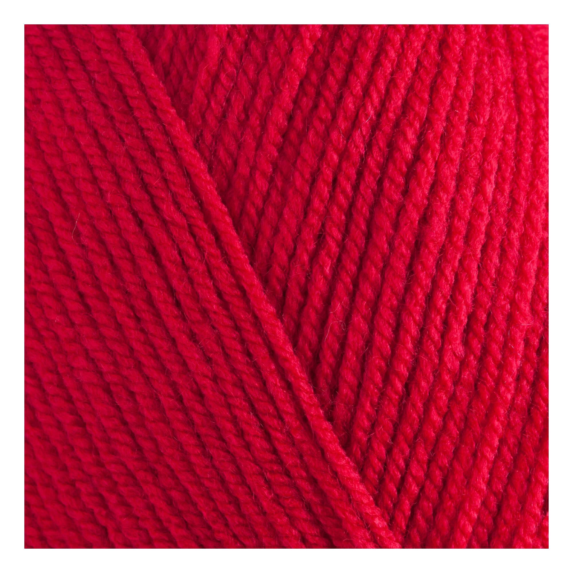 Women's Institute Red Premium Acrylic Yarn 100g | Hobbycraft