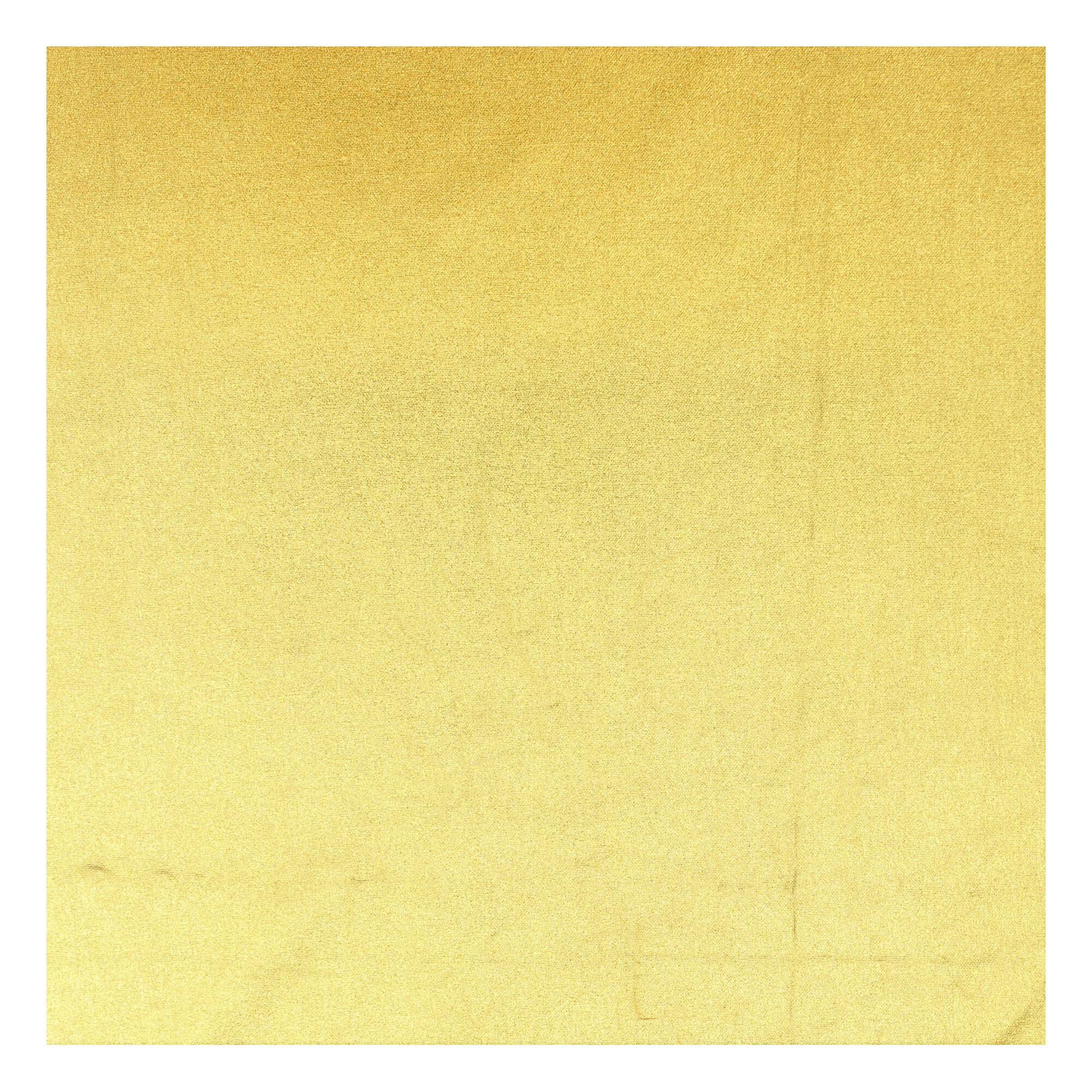 Gold Rayon Metallic Foil Fabric by the Metre | Hobbycraft