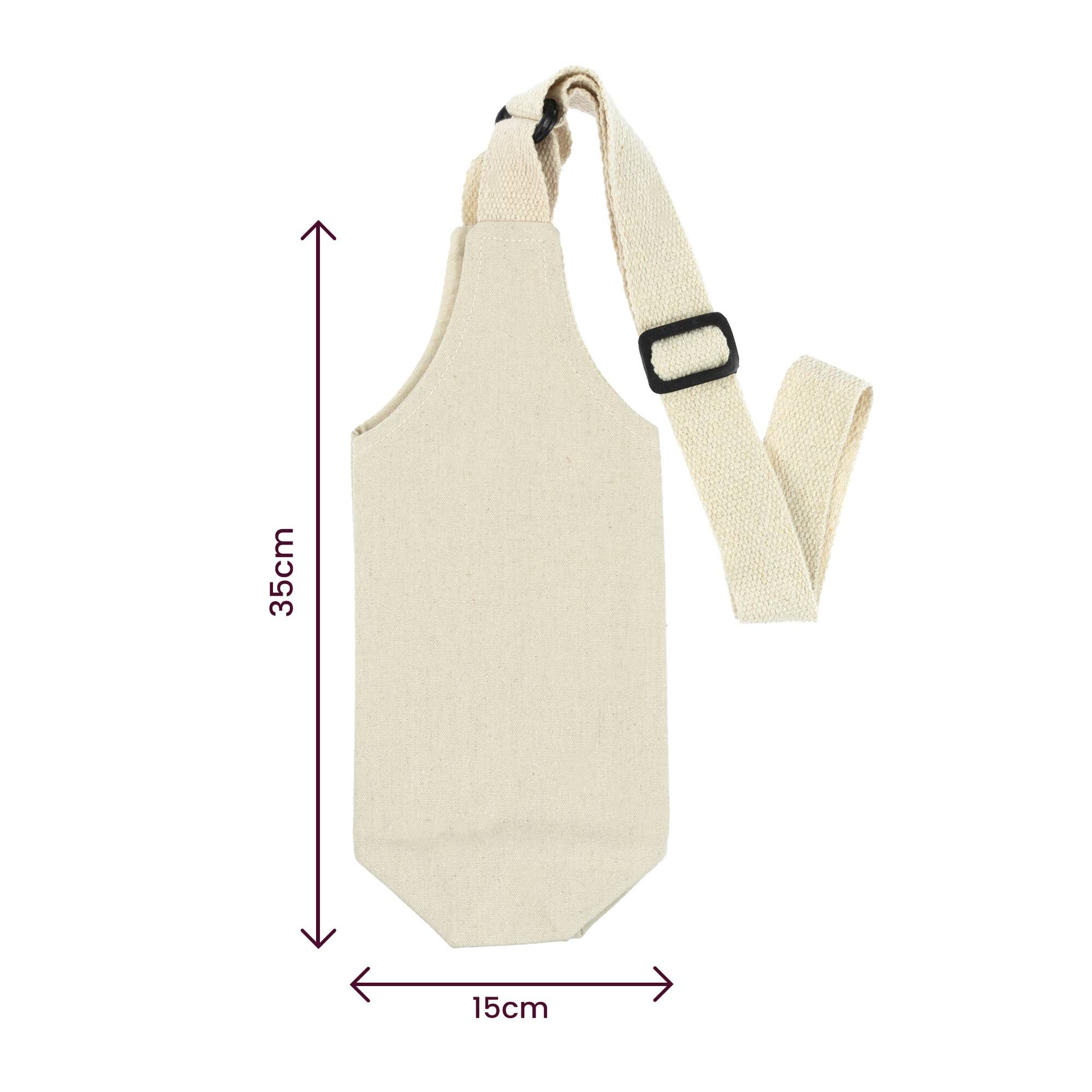 Natural Bottle Carrier 35cm x 15cm x 9cm | Hobbycraft