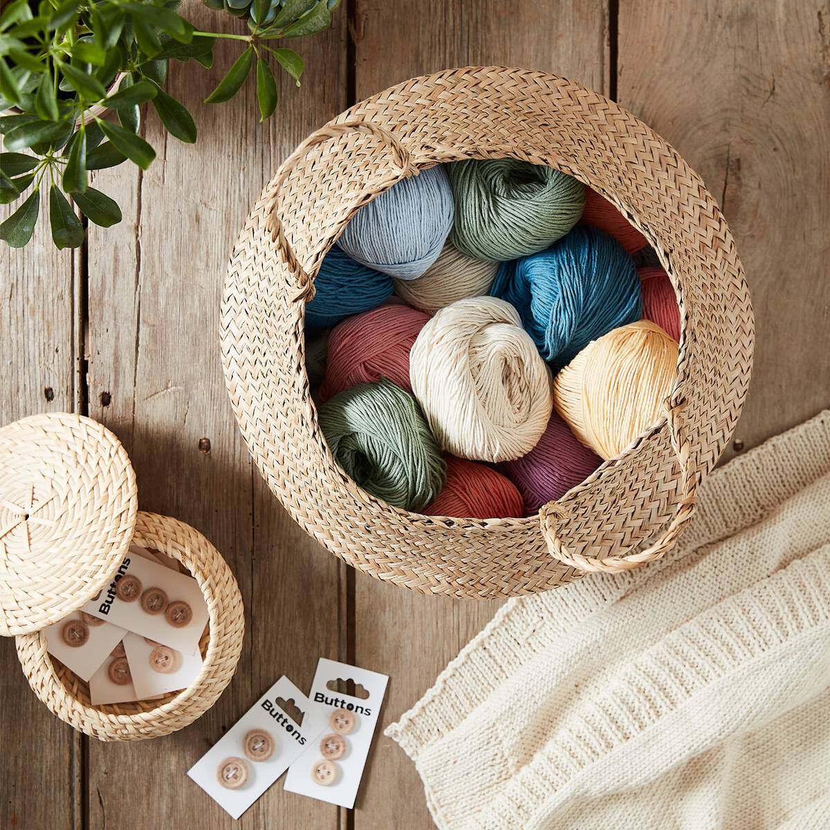 Knitcraft Sage It's Only Natural Light DK Yarn 50g | Hobbycraft