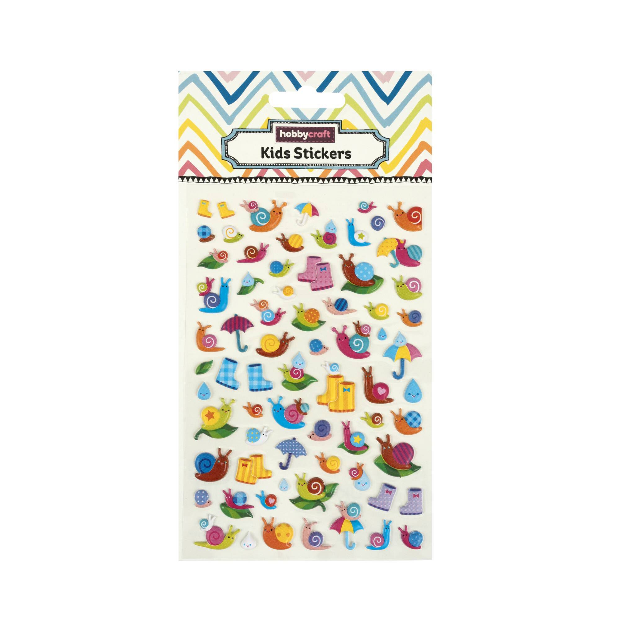 Snail Puffy Stickers | Hobbycraft