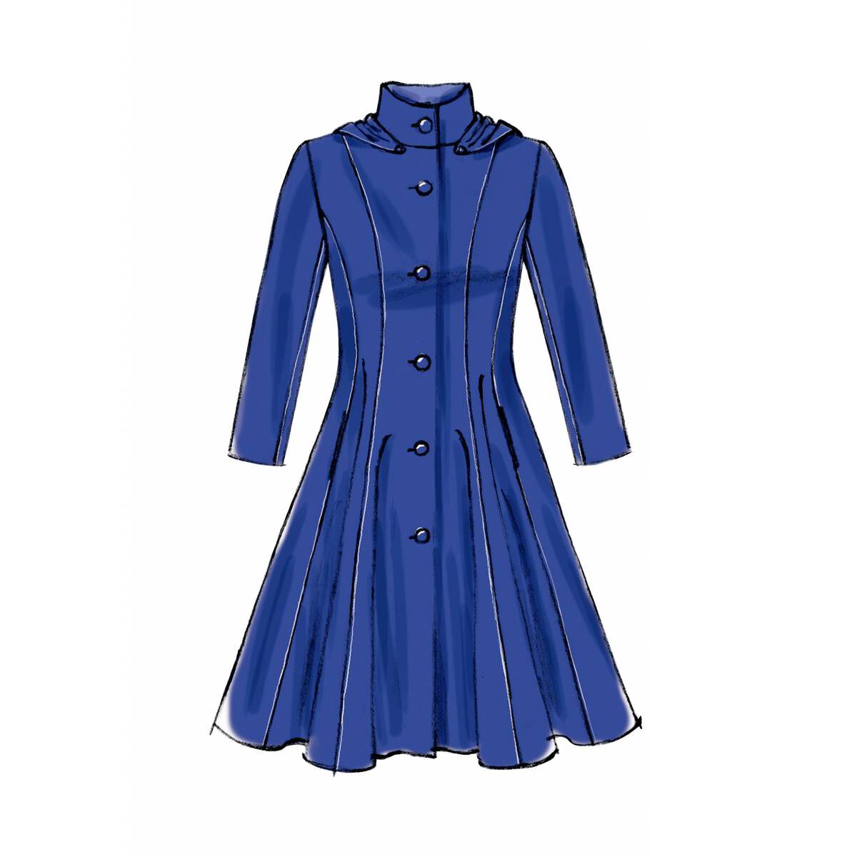 McCall’s Petite Lined Coat Sewing Pattern M6800 (6-14) | Hobbycraft