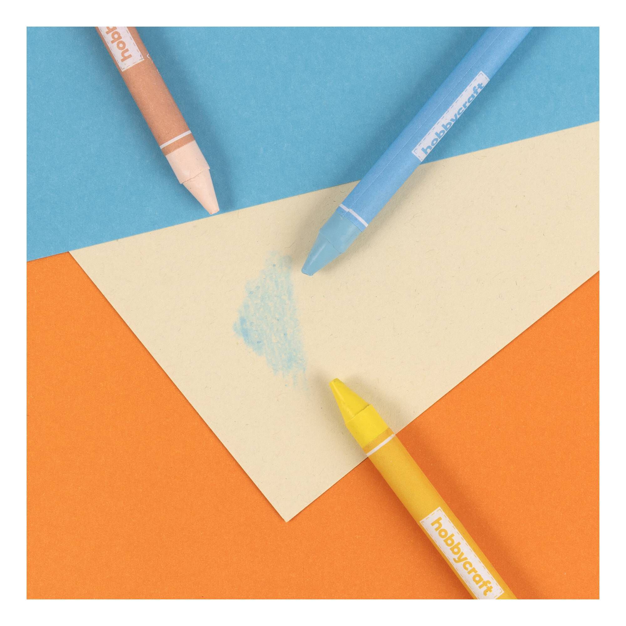 Pastel Wax Crayons 12 Pack | Hobbycraft