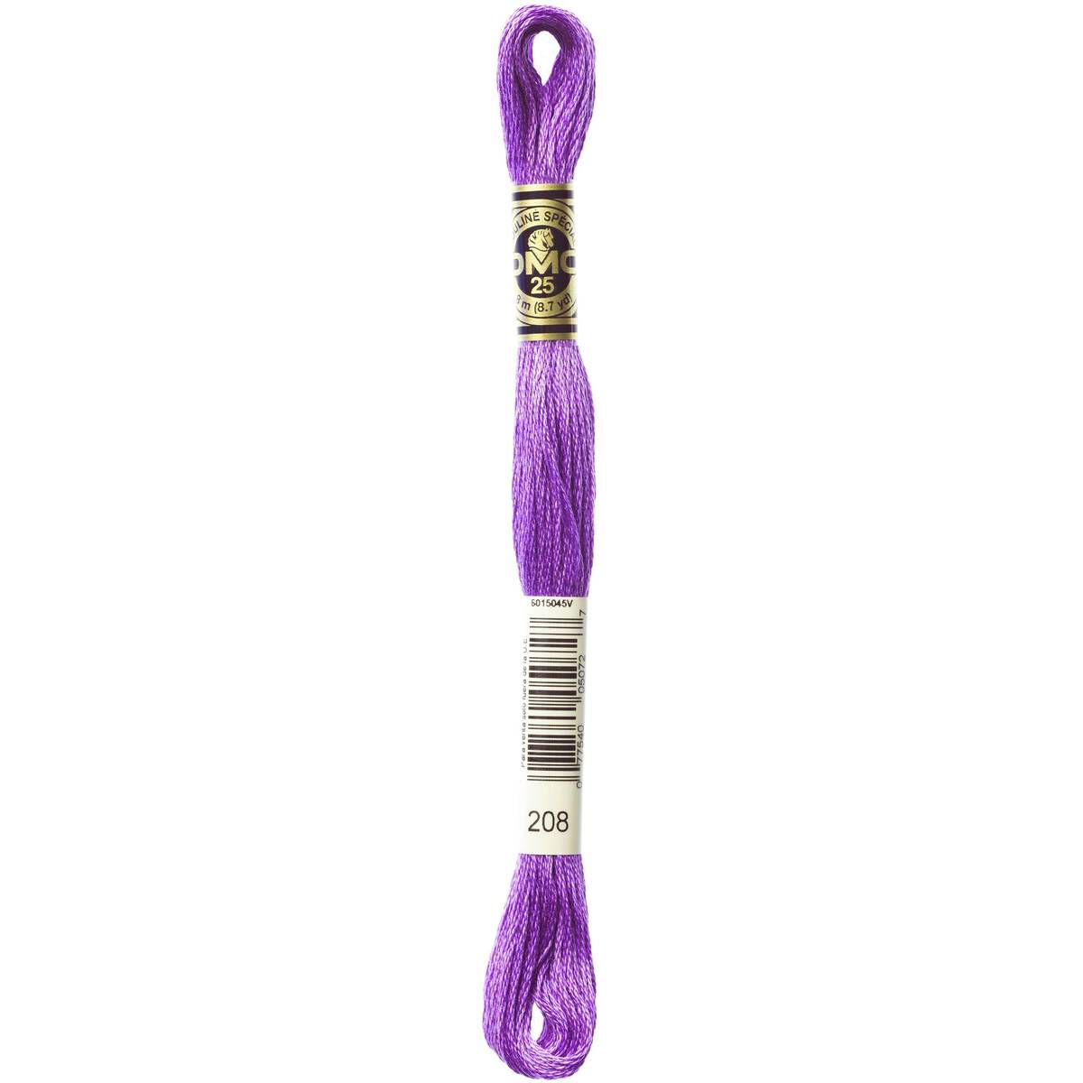 DMC Purple Mouline Special 25 Cotton Thread 8m (208) | Hobbycraft