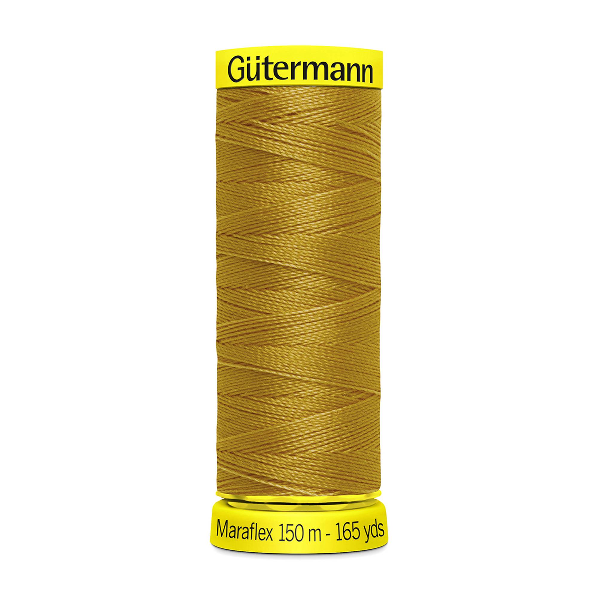 Gutermann Gingerbread Maraflex Stretchy Sewing Thread 150m (968) | Hobbycraft