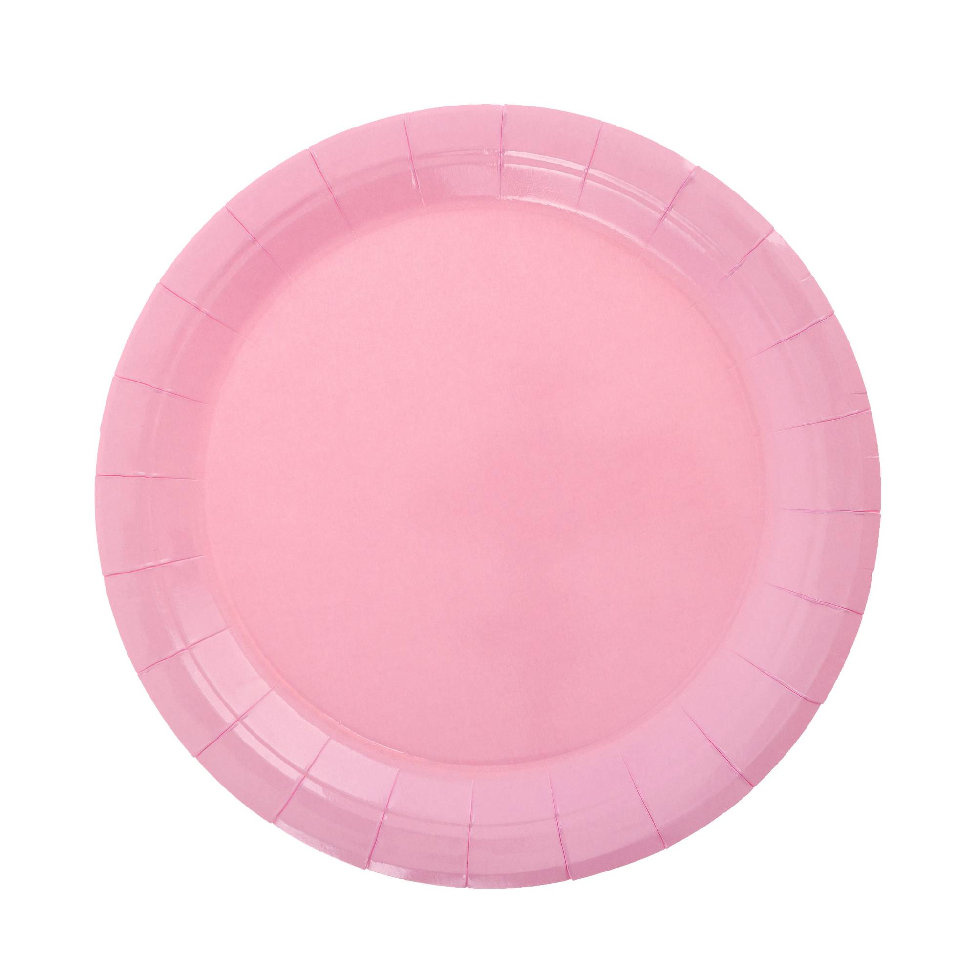 Candy Pink Paper Plates 8 Pack | Hobbycraft