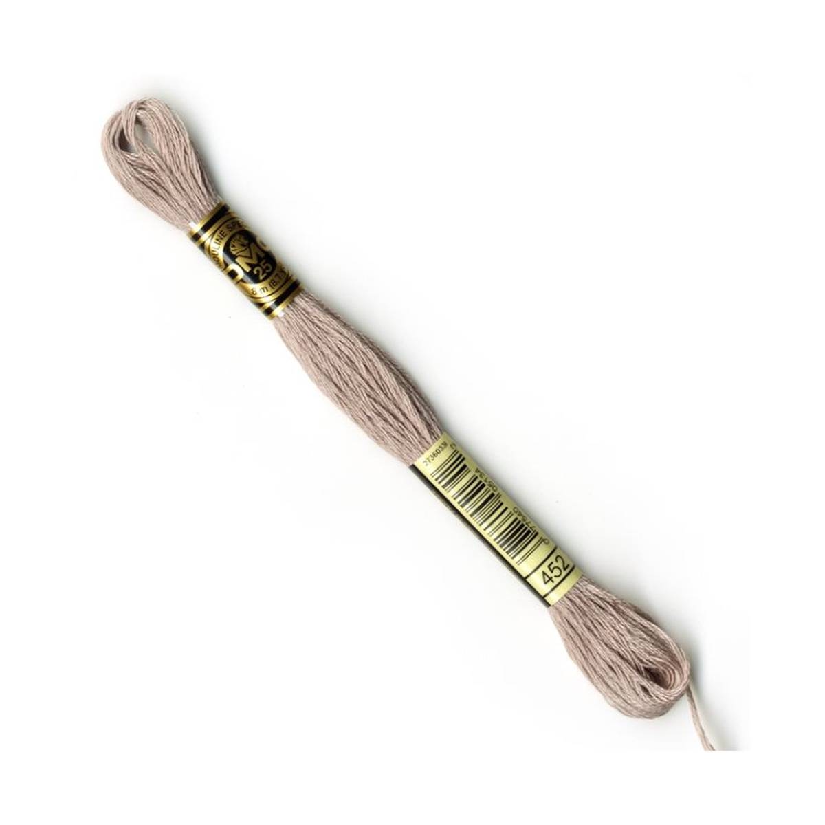 DMC Grey Mouline Special 25 Cotton Thread 8m (452) | Hobbycraft