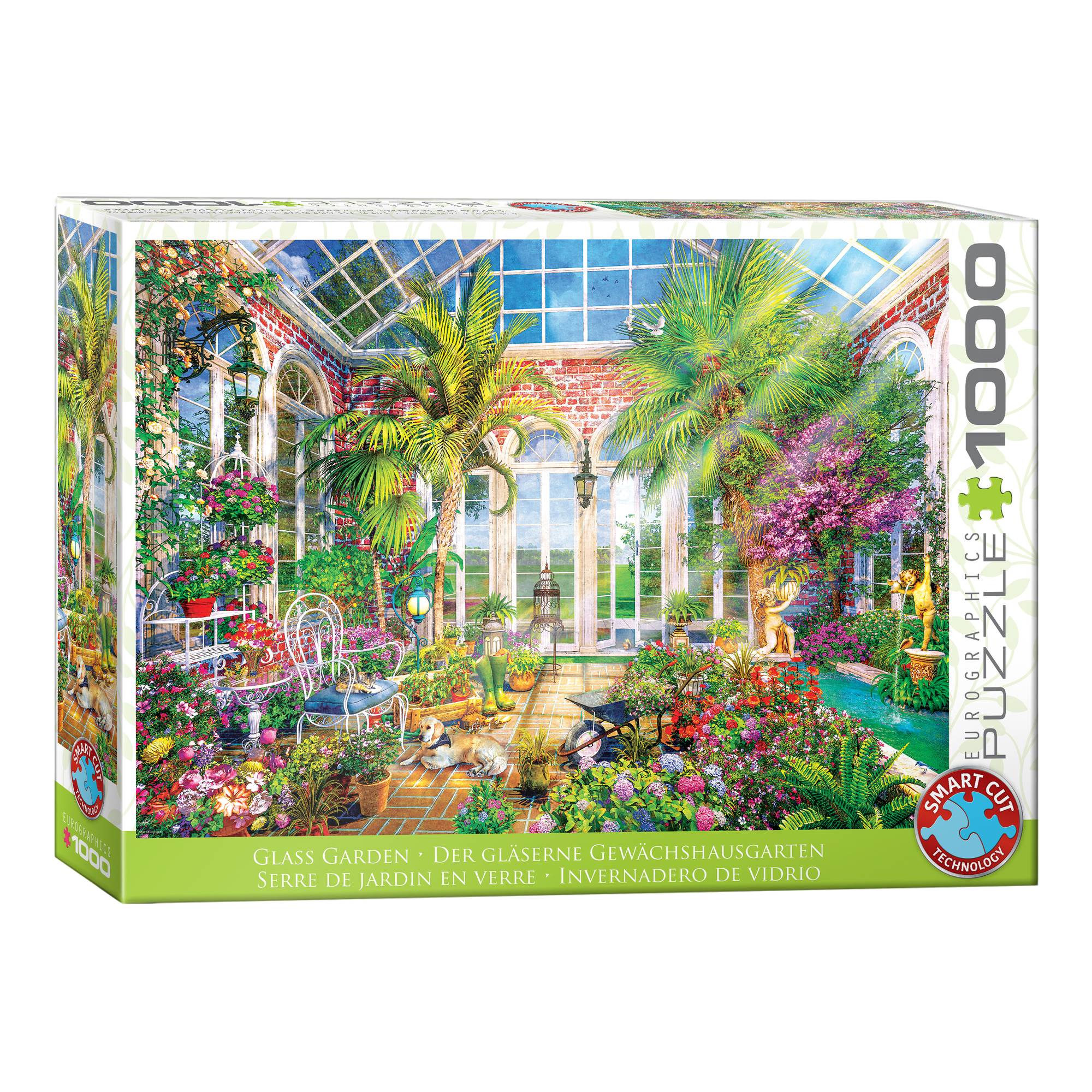 Eurographics Glass Garden Jigsaw Puzzle 1000 Pieces | Hobbycraft