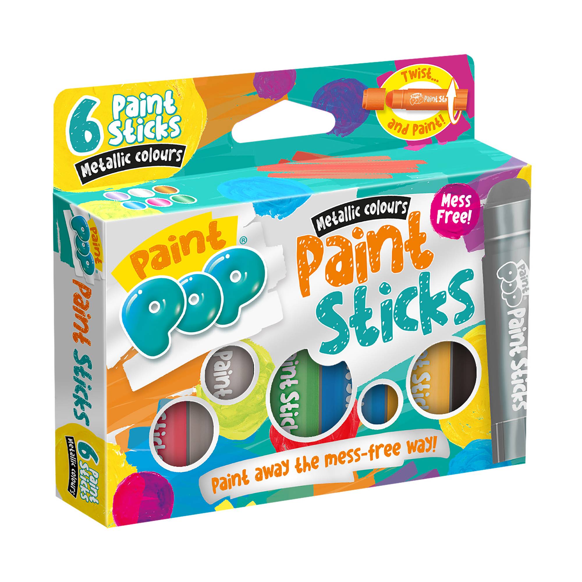 Paint Pop Paint Sticks 6 Pack | Hobbycraft