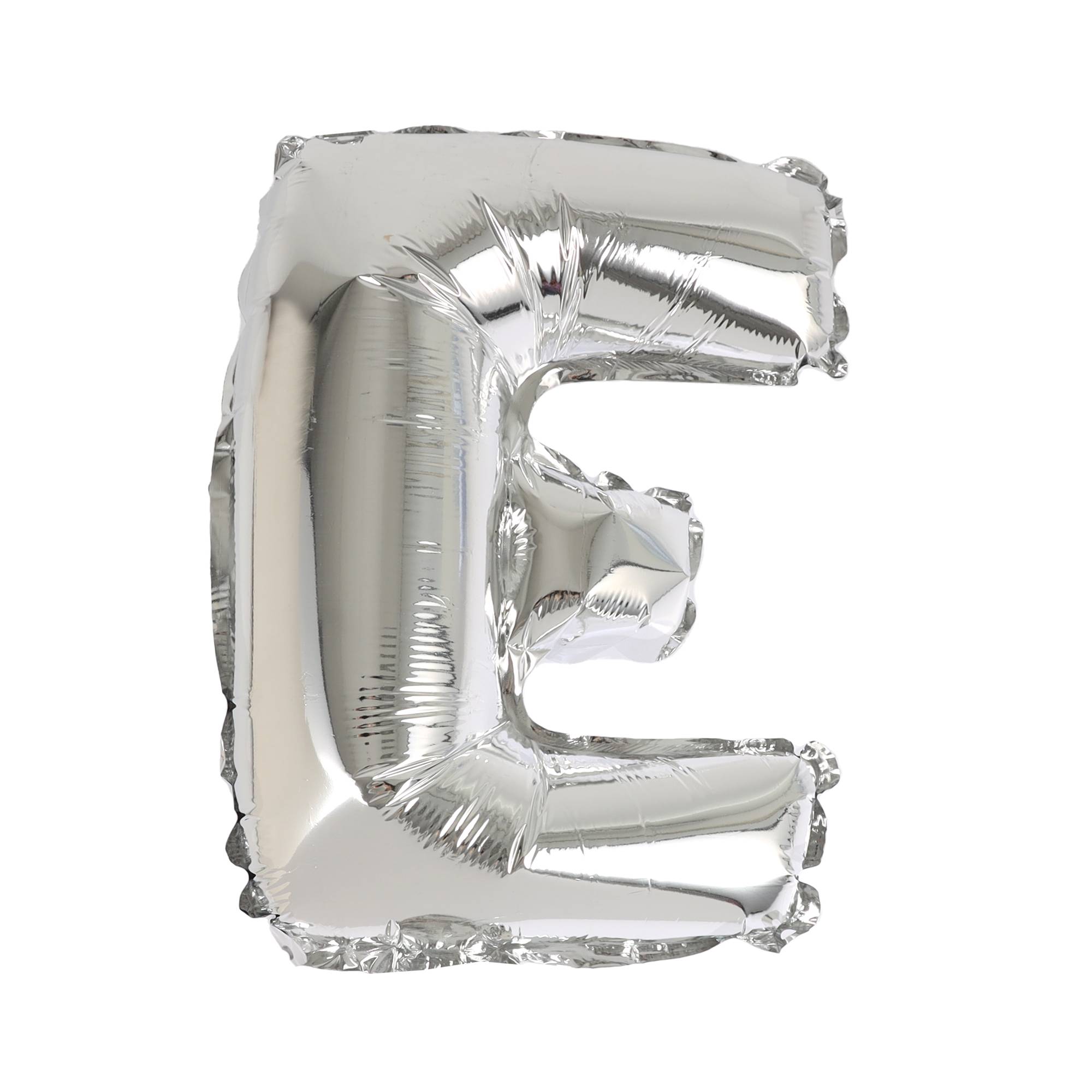 Silver Foil Letter E Balloon | Hobbycraft