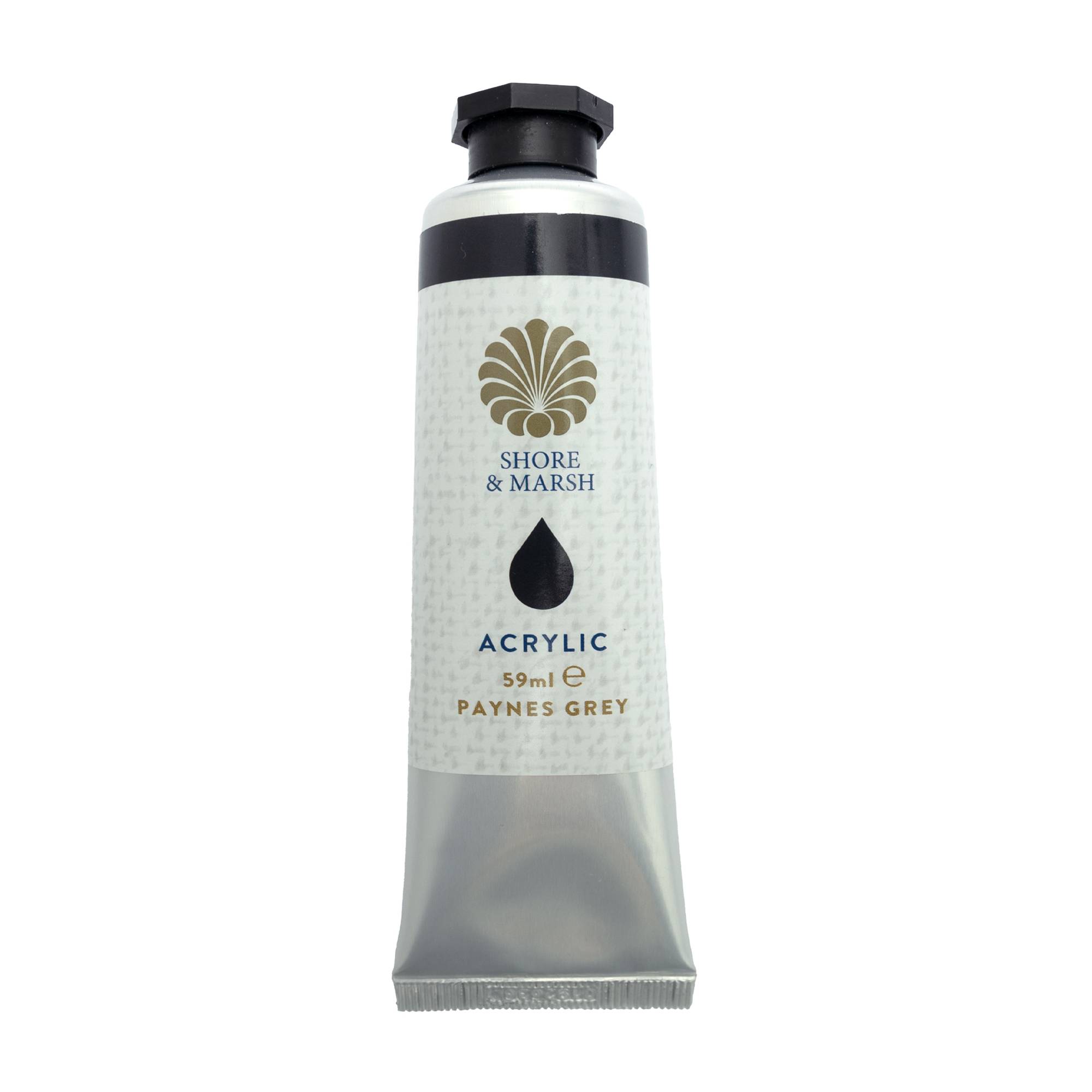 Shore & Marsh Payne's Grey Acrylic Paint 59ml | Hobbycraft