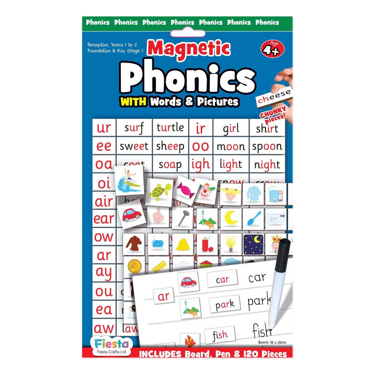Magnetic Phonics with Words and Pictures | Hobbycraft