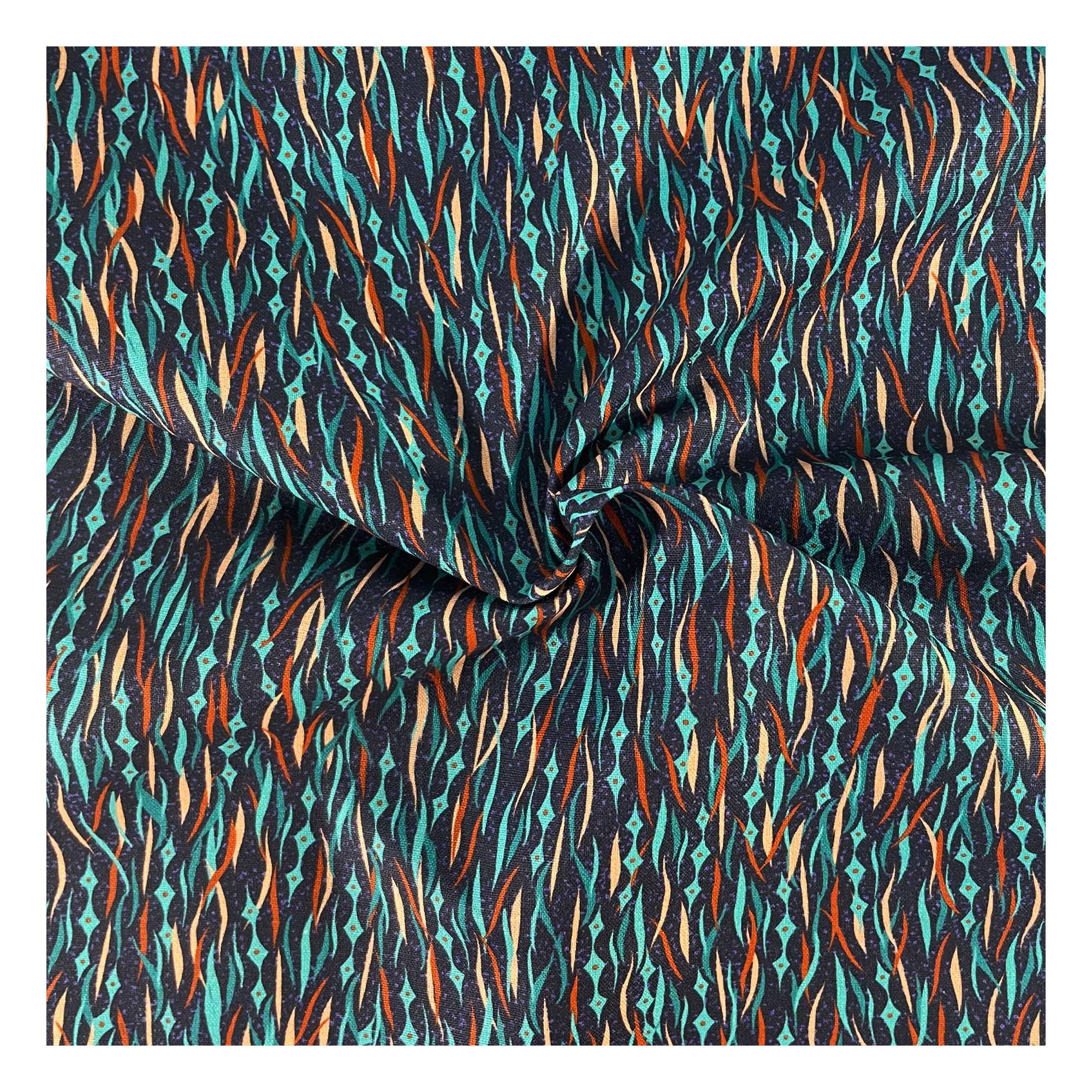 Artisan Tiger Stripes Cotton Fabric by the Metre | Hobbycraft