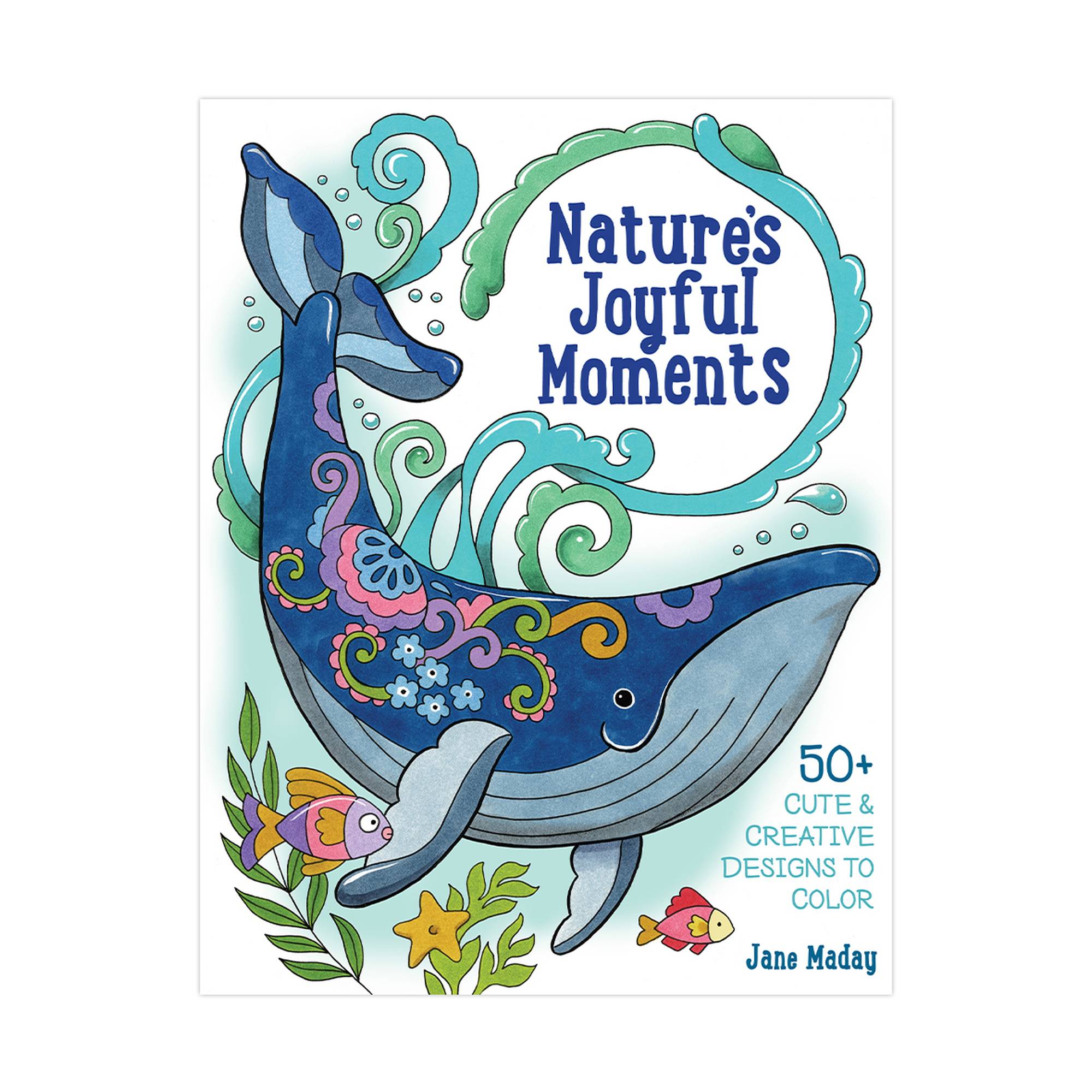 Nature’s Joyful Moments Colouring Book | Hobbycraft
