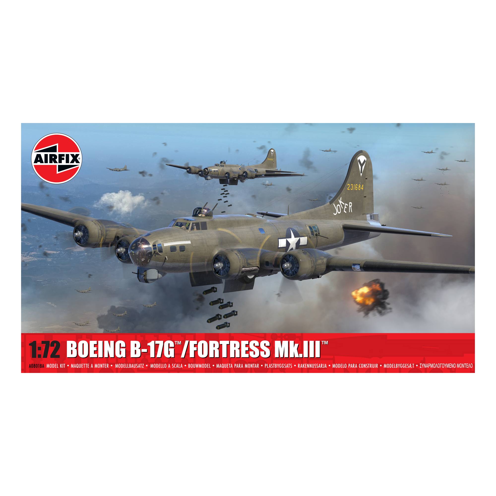 Airfix Boeing B-17G / Fortress Mk.III Model Kit 1:72 | Hobbycraft