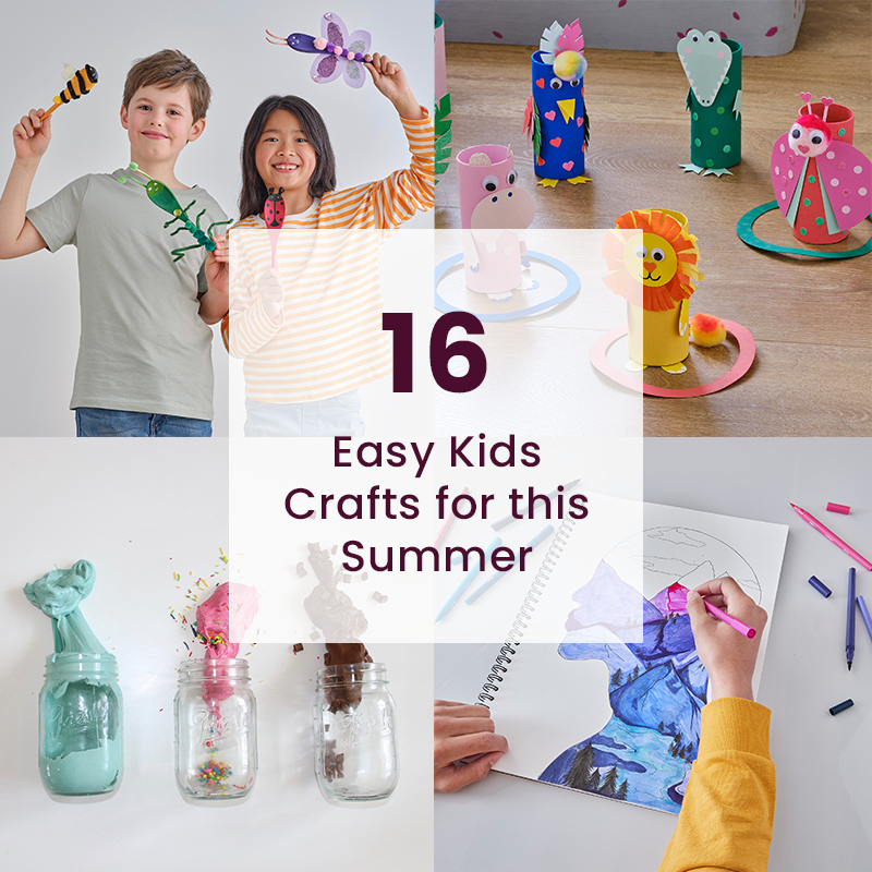 16 Easy Kids Crafts for this Summer | Hobbycraft