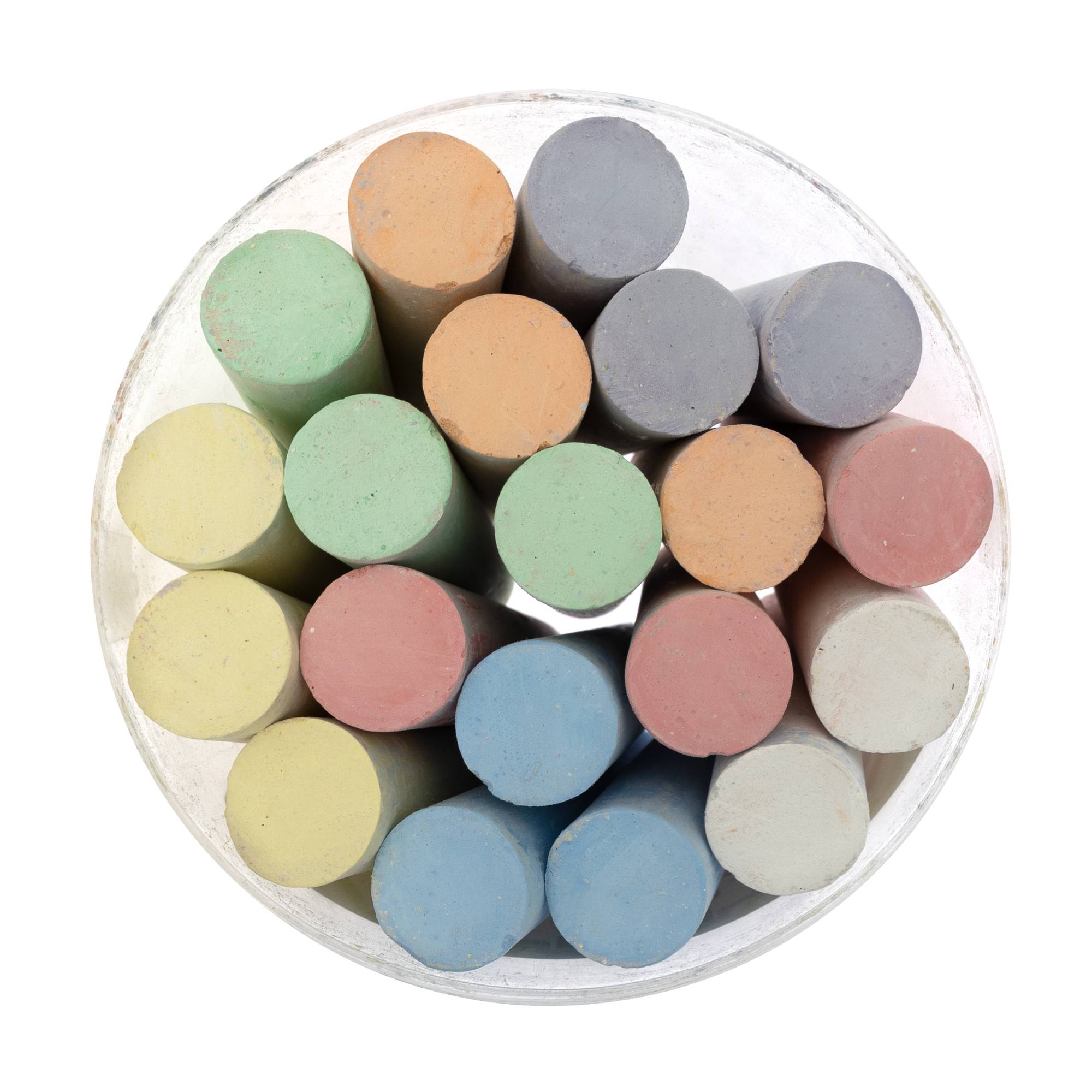 Jumbo Coloured Chalks 20 Pack | Hobbycraft