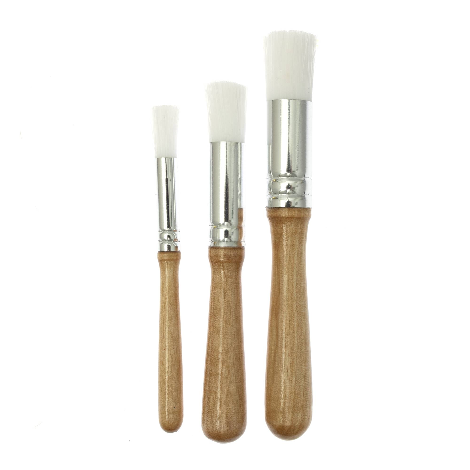 Stencil Brush Set 3 Pack | Hobbycraft