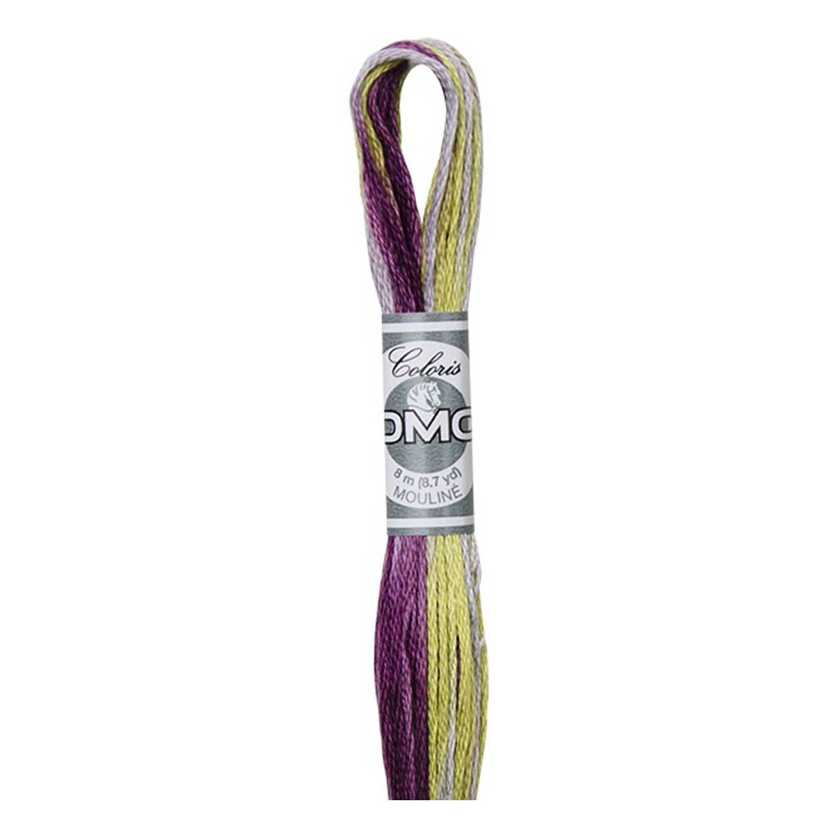 DMC Purple and Yellow Coloris Mouline Cotton Thread 8m (4503) | Hobbycraft