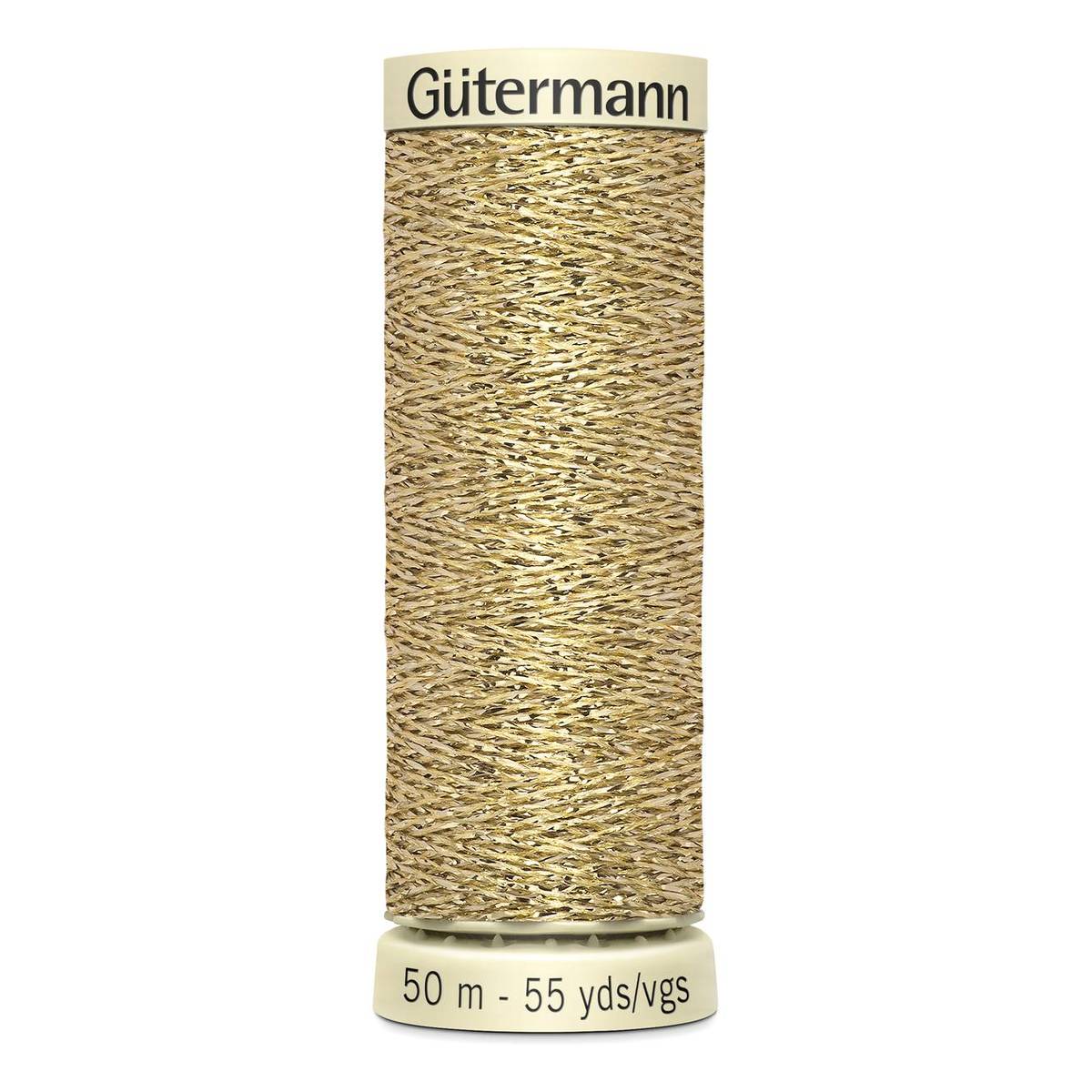 Gutermann Gold Metallic Effect Thread 50m (24) | Hobbycraft