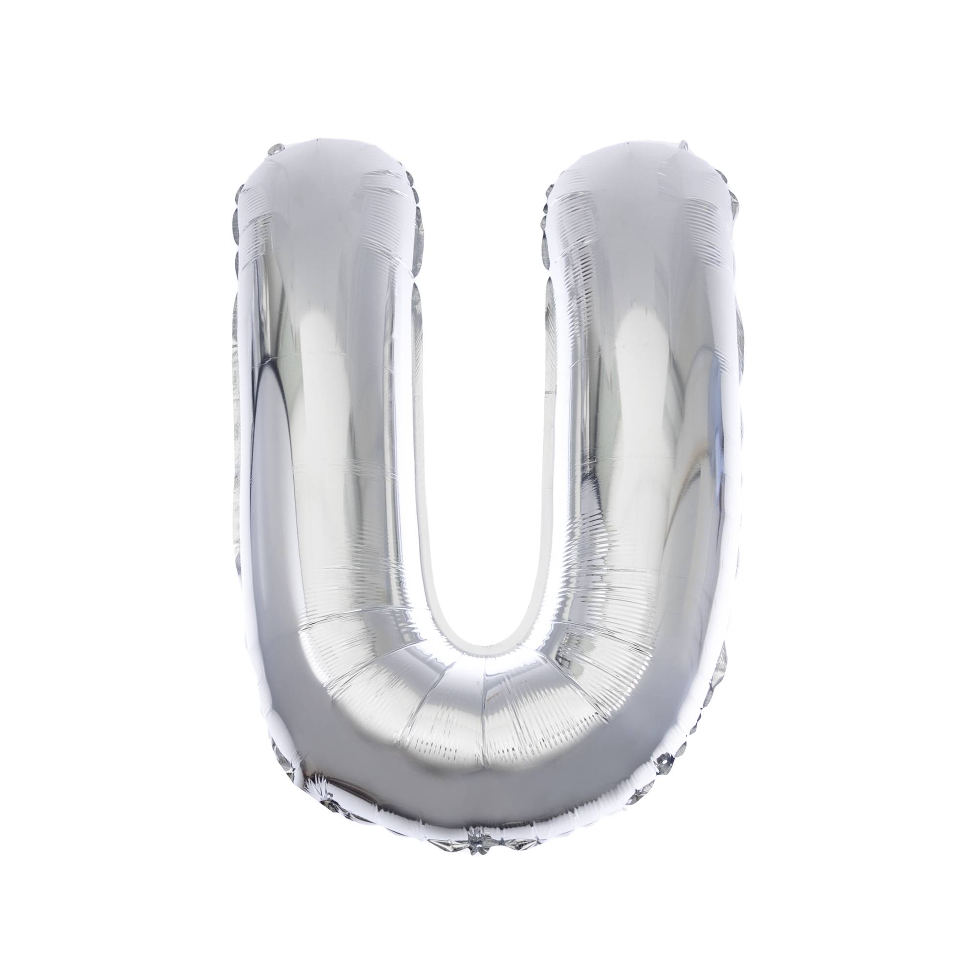 Extra Large Silver Foil Letter U Balloon | Hobbycraft