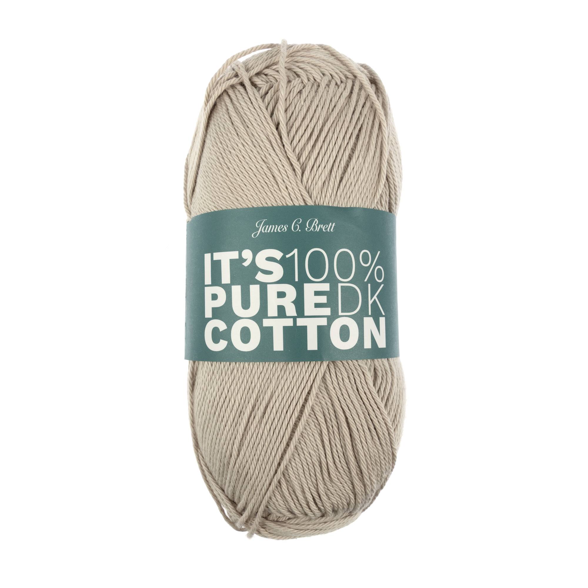 James C Brett Sand It’s Pure Cotton Yarn 100g | Hobbycraft
