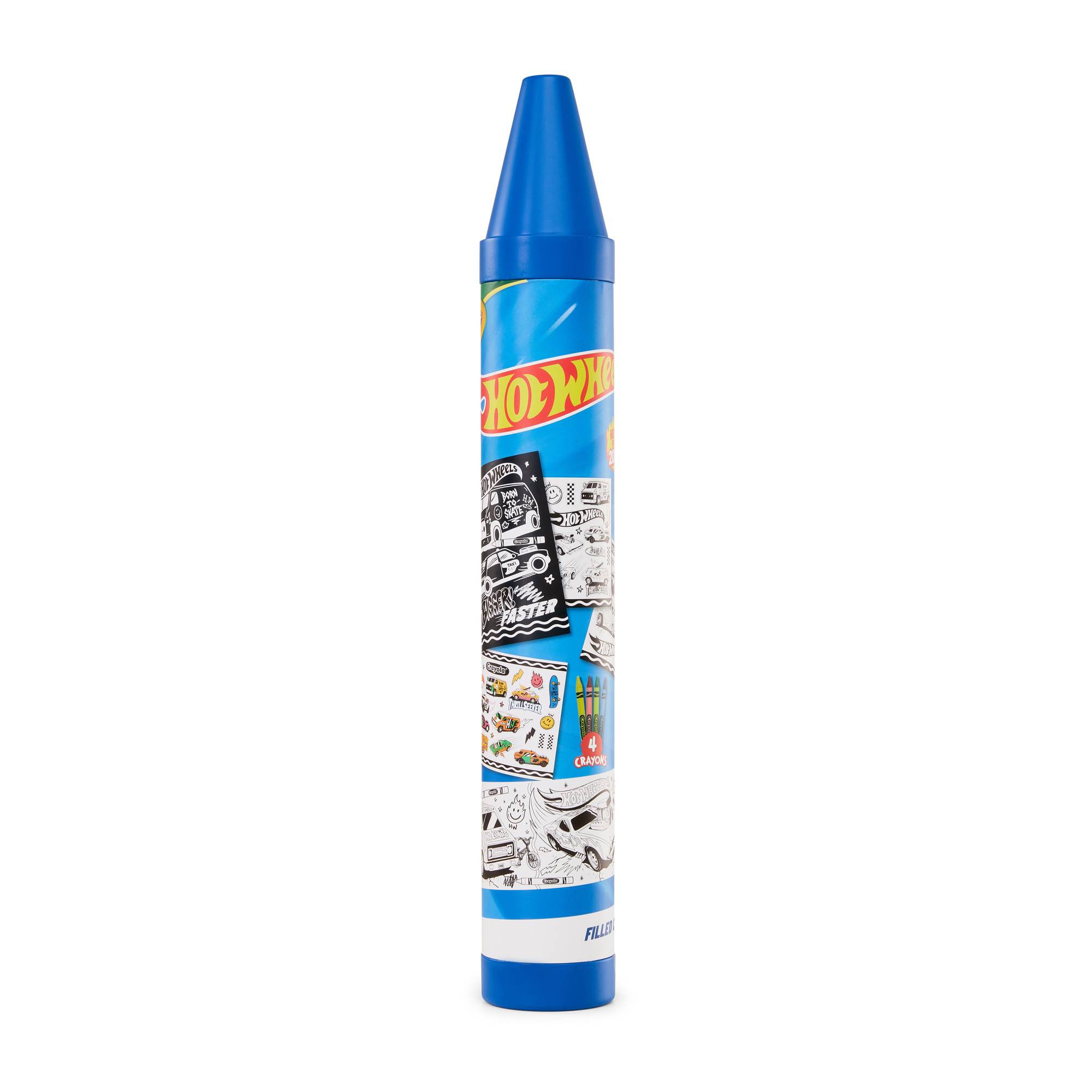 Crayola Hot Wheels Giant Filled Crayon | Hobbycraft