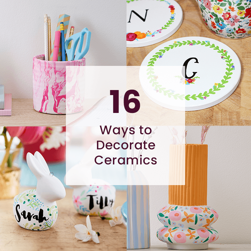 13 Creative Ceramic Decorating Ideas | Hobbycraft