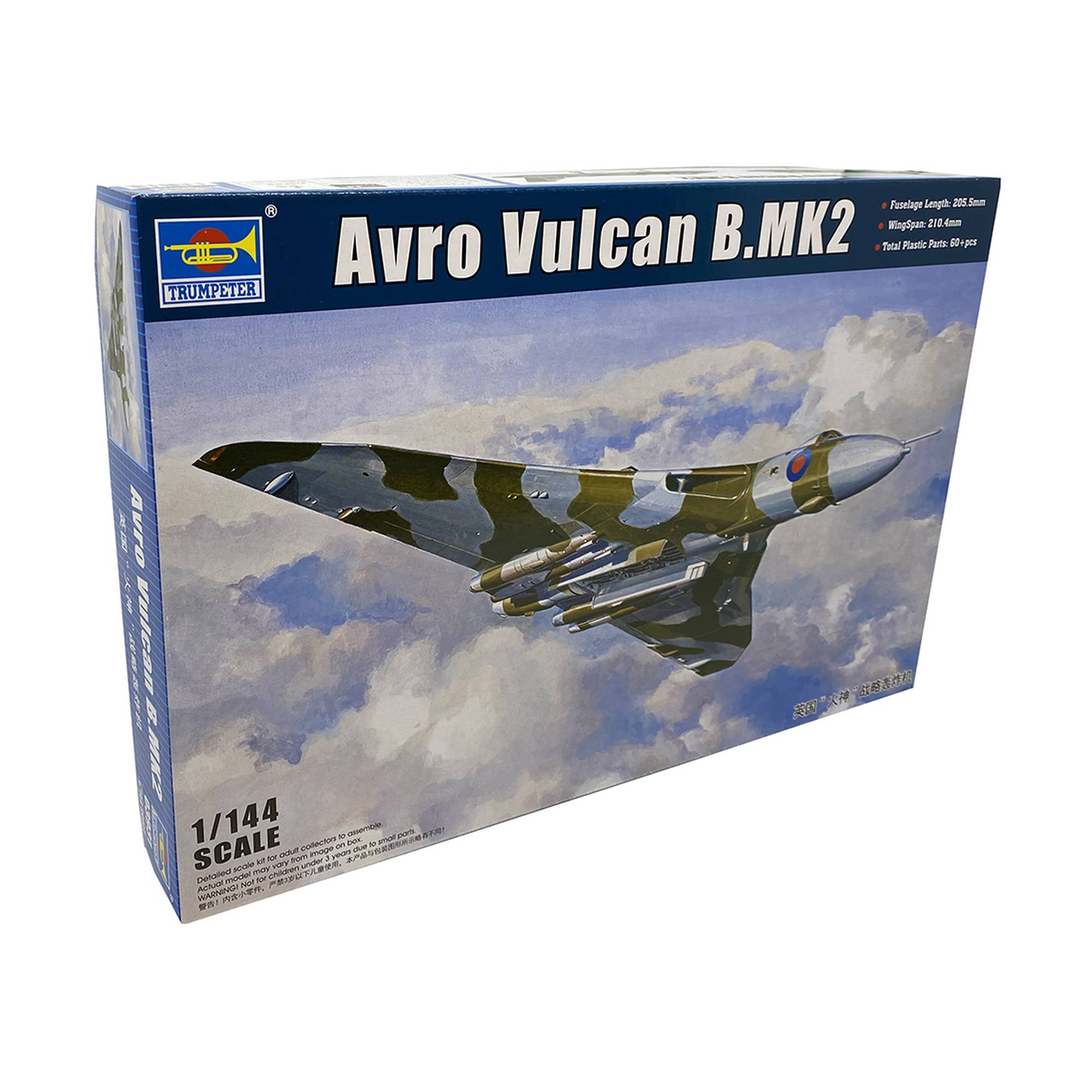 Trumpeter Avro Vulcan B.Mk2 Model Kit 1:144 | Hobbycraft