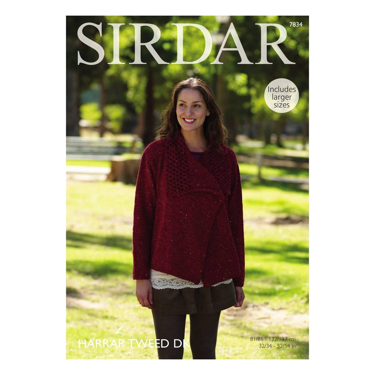 Sirdar Harrap Tweed Jacket Digital Pattern 7834 | Hobbycraft