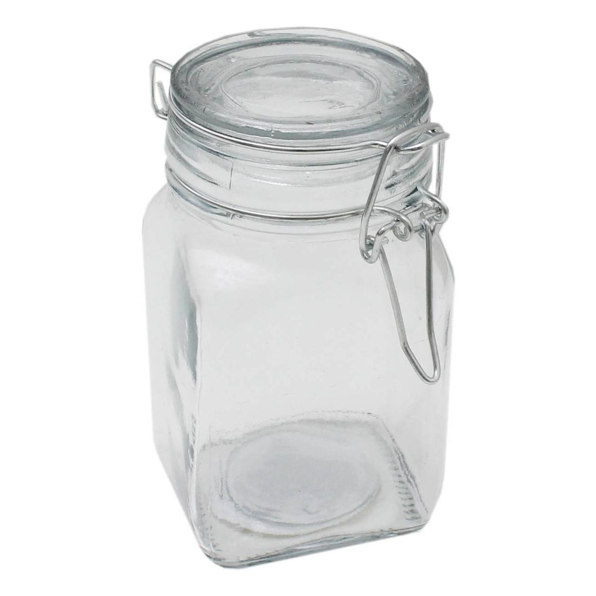 Clear Clip-Top Glass Jar 250ml | Hobbycraft