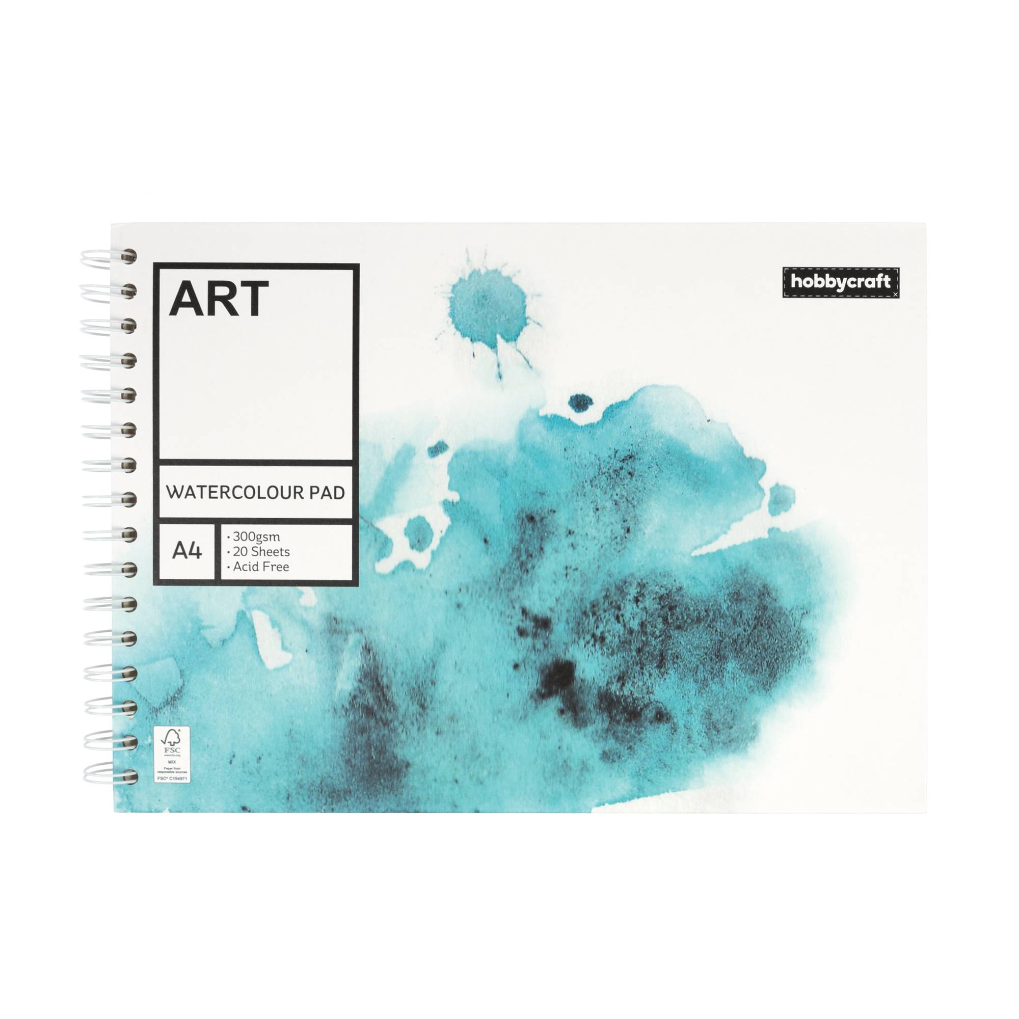 Watercolour Pad A4 20 Sheets | Hobbycraft