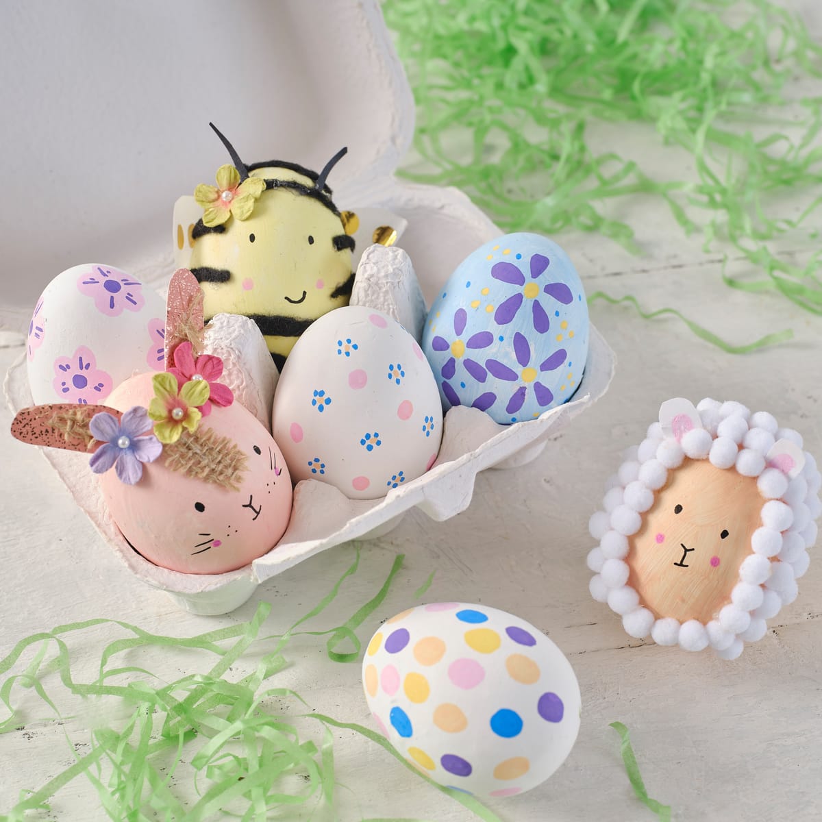 Easter Egg Designs Ideas Easter Craft Idea DIY Acrylic Pour Eggs