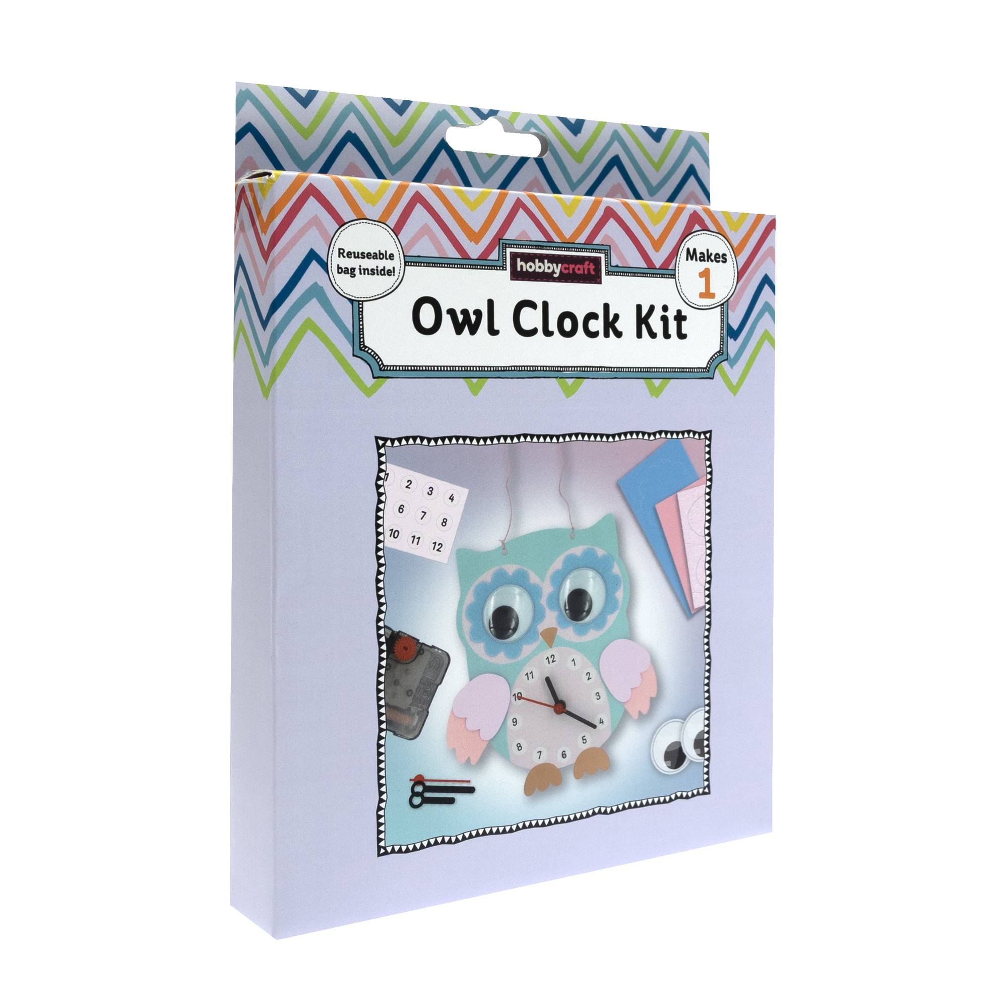 Owl Clock Kit | Hobbycraft
