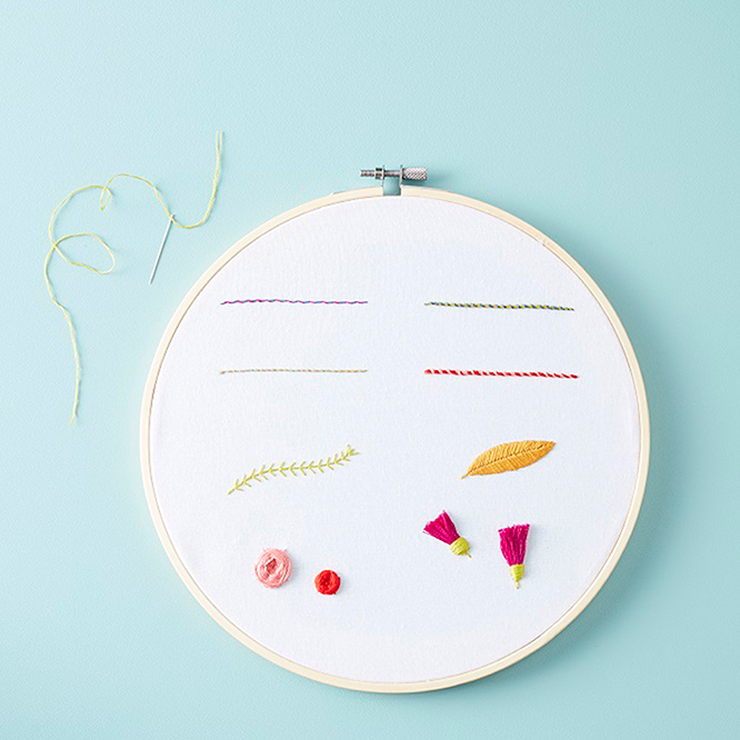 How to Embroider: Intermediate Stitch Guide | Hobbycraft