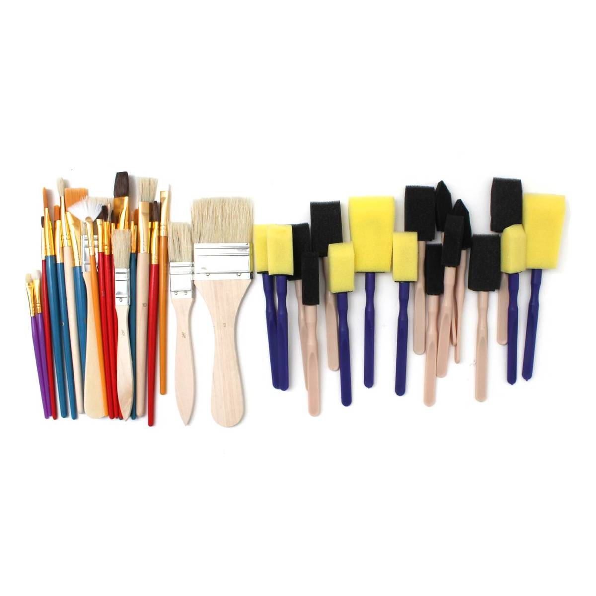 Assorted Brush Pack 40 Pieces | Hobbycraft