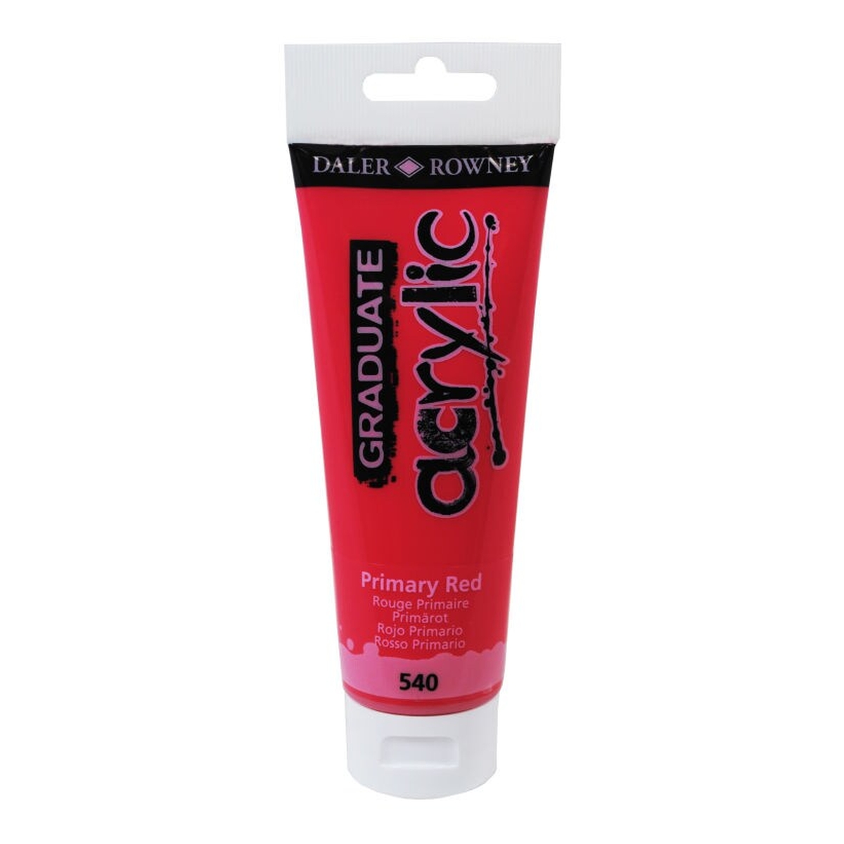 Daler-Rowney Graduate Primary Red Acrylic Paint 120ml | Hobbycraft