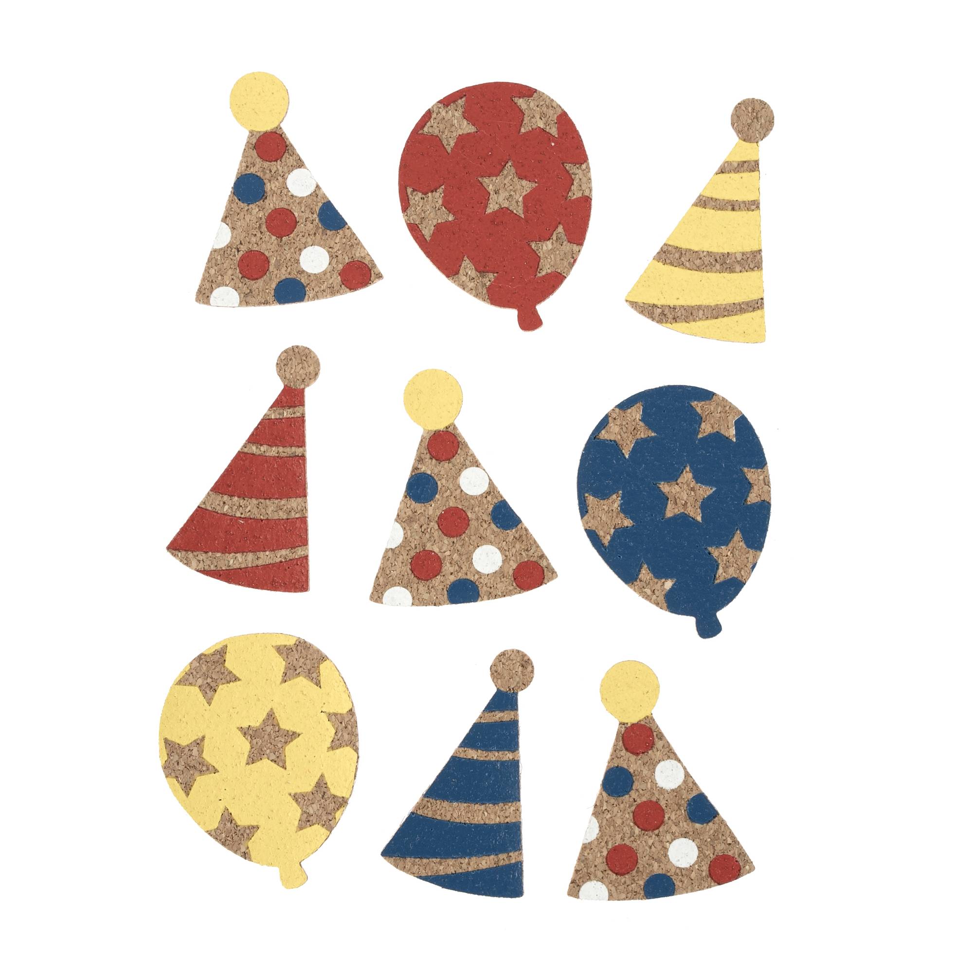 Party Cork Toppers 9 Pack | Hobbycraft
