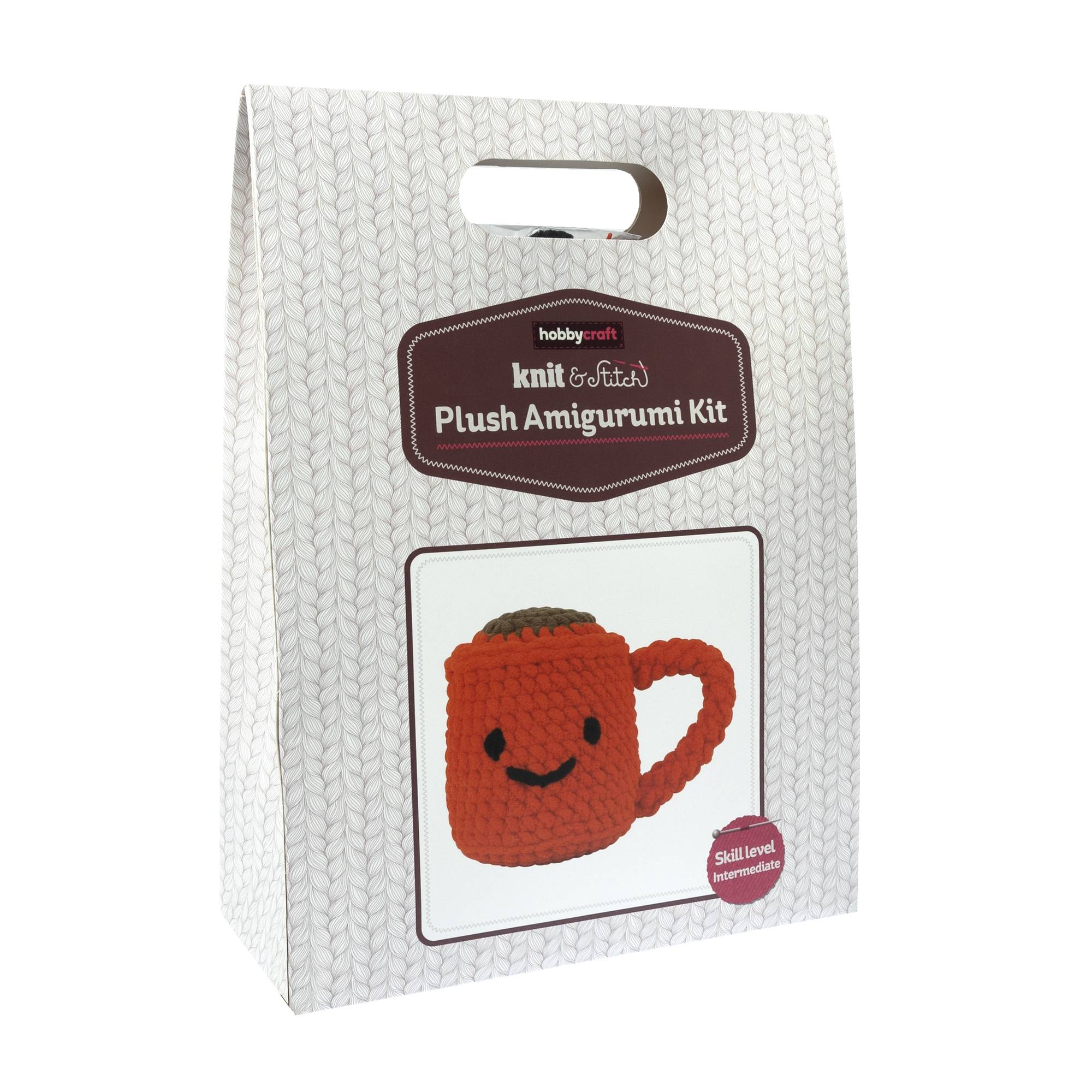 Mini Cup Plush Amigurumi Kit | Hobbycraft