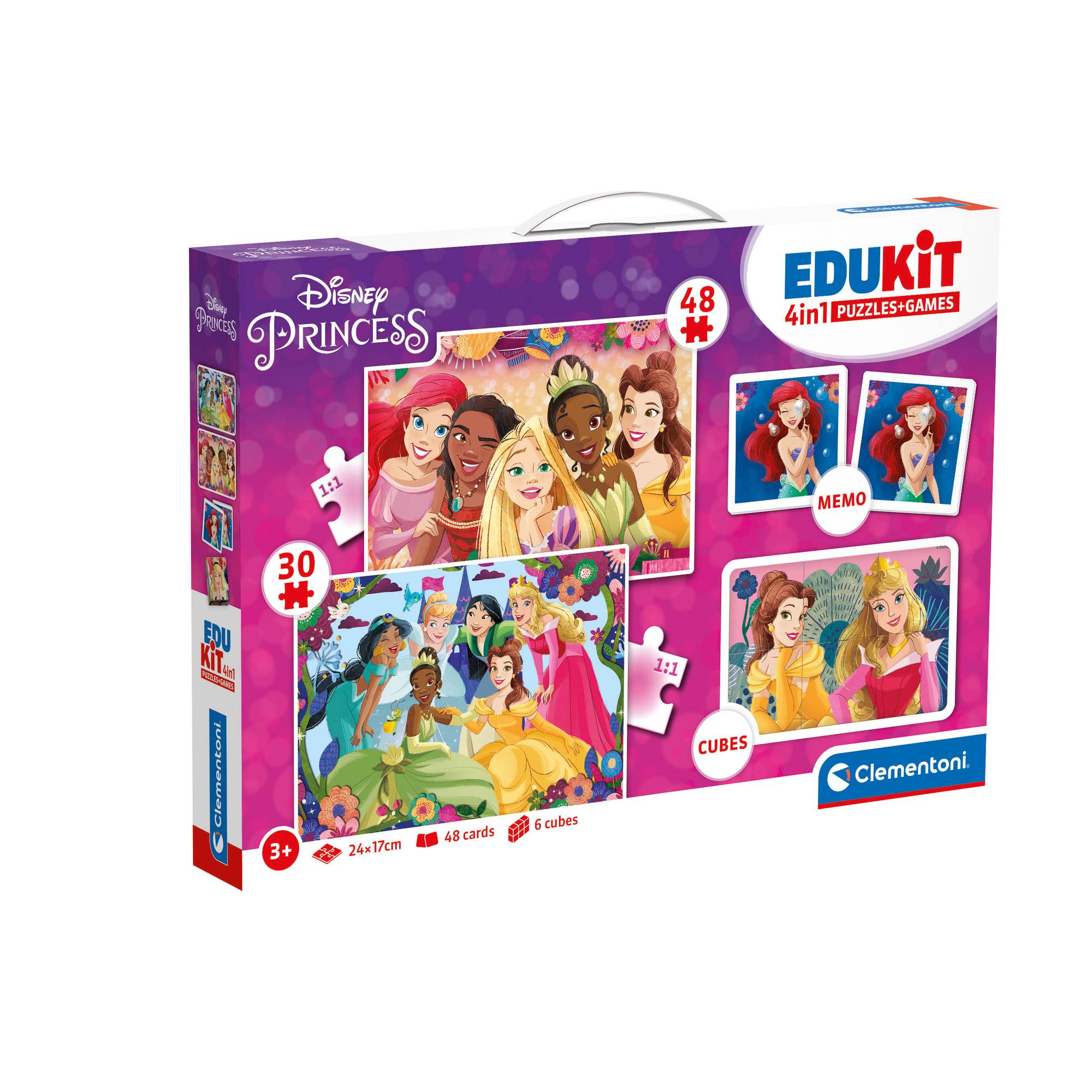 Clementoni Disney Princess Edukit 4 in 1 Set | Hobbycraft