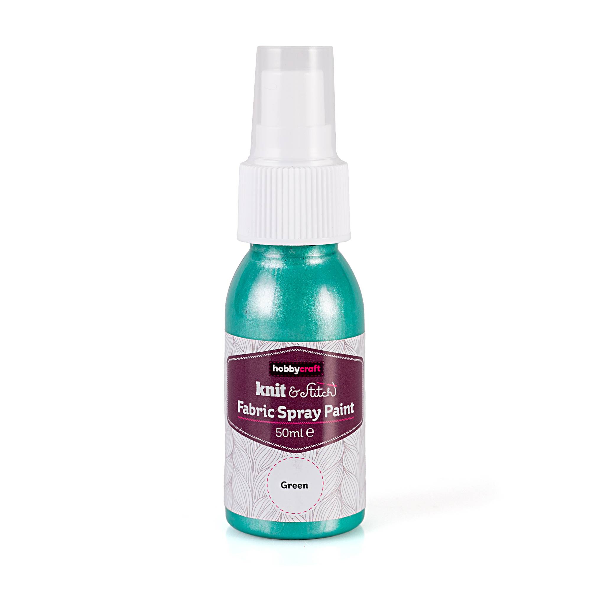 Green Fabric Spray Paint 50ml | Hobbycraft