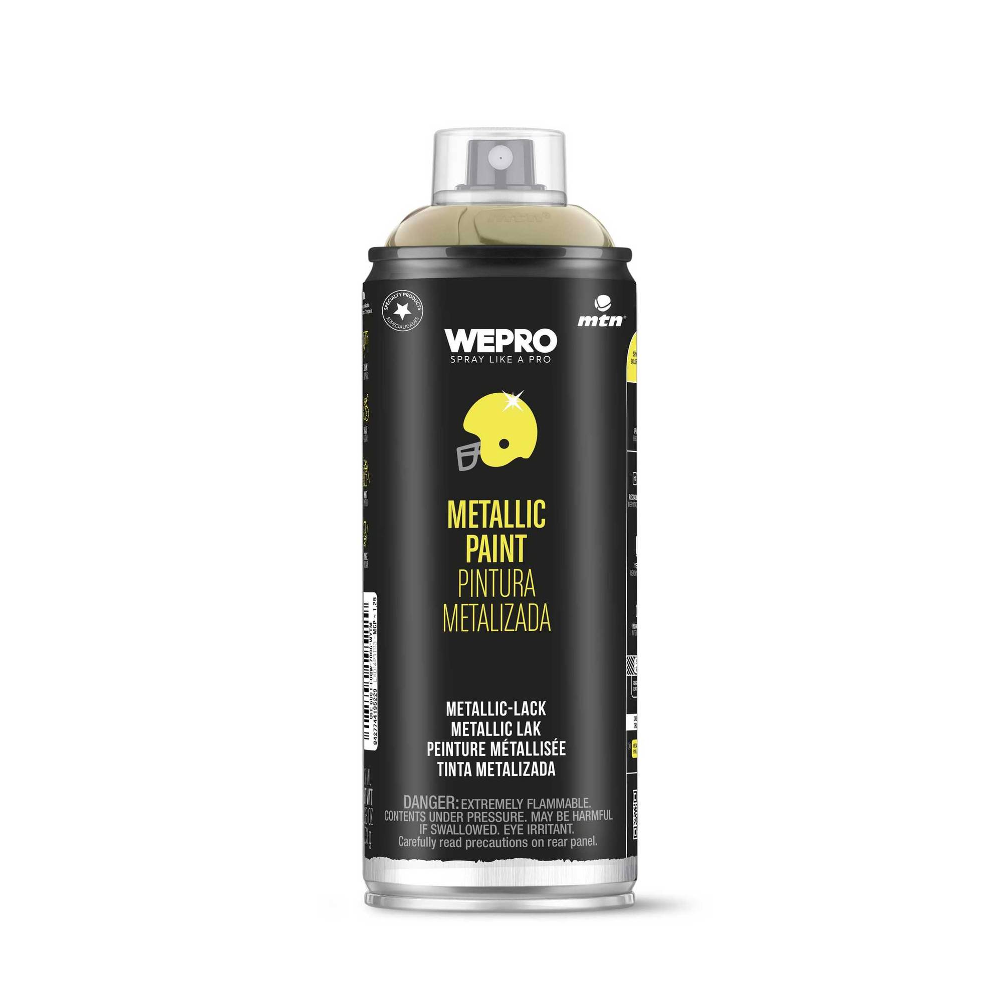 MTN WEPRO Gold Metallic Paint 400ml | Hobbycraft