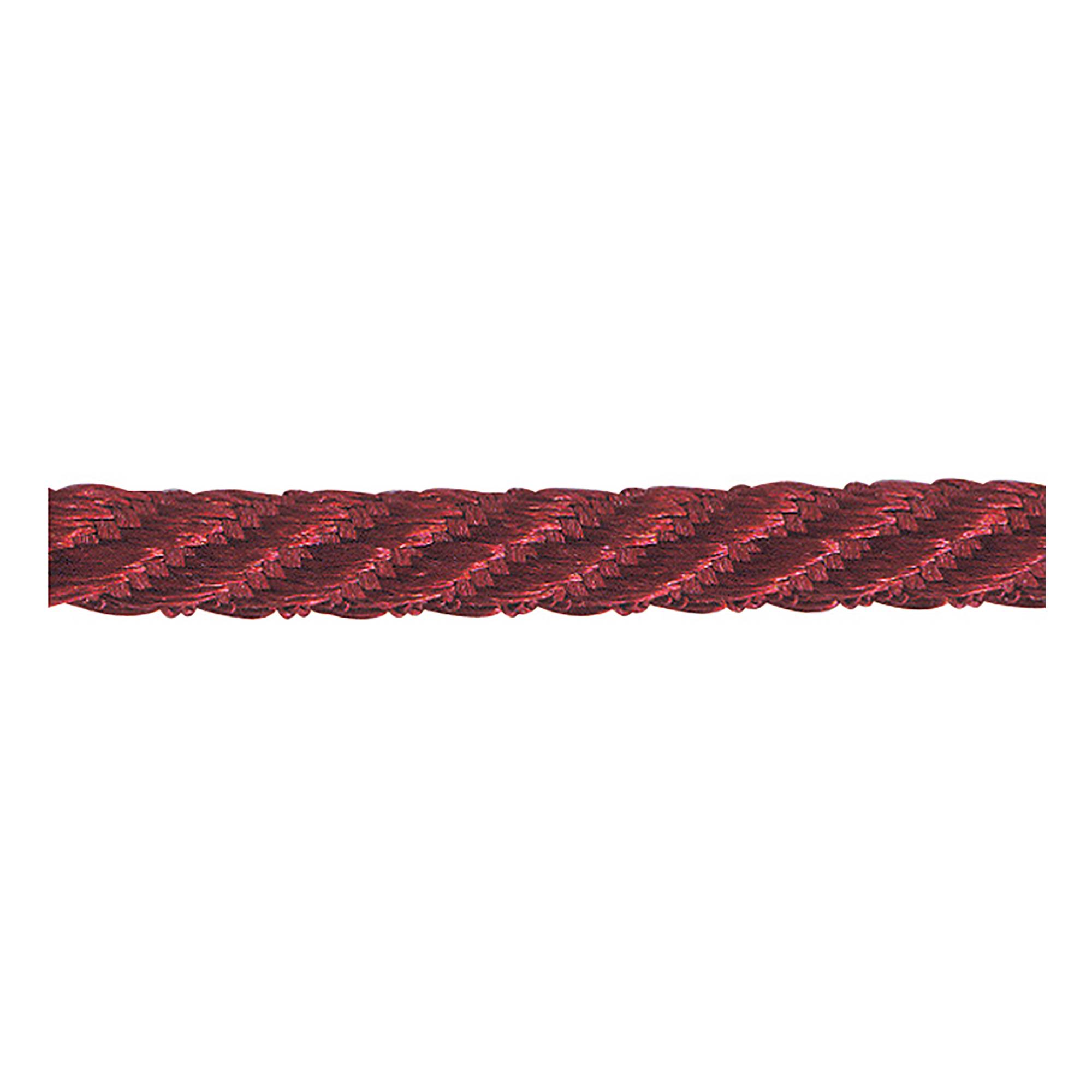 Berisfords Burgundy Barley Twist Rope by the Metre | Hobbycraft